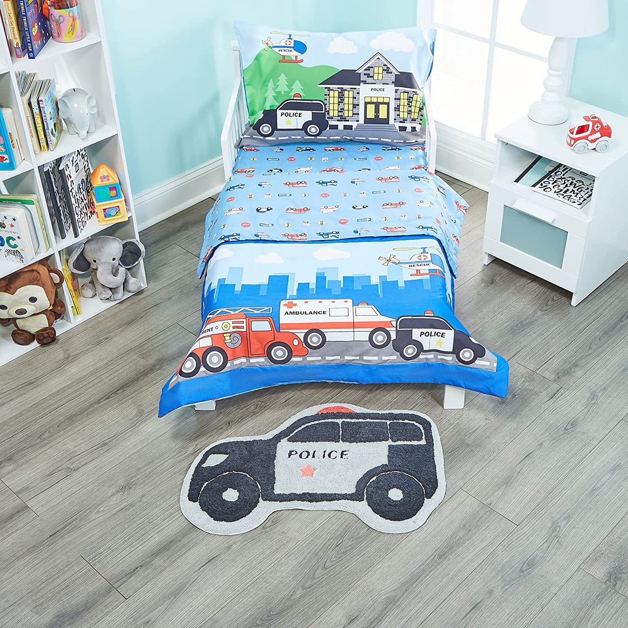 Everyday Kids Police Rug