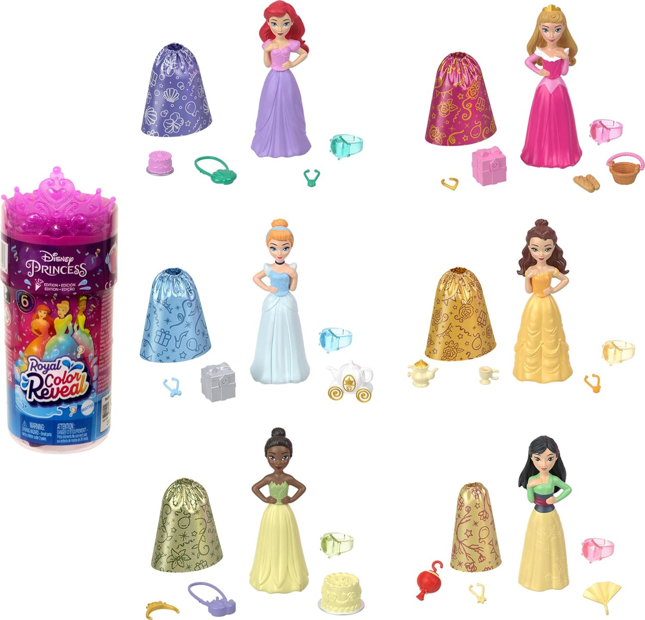 Disney Princess Royal Color Reveal Doll disney-princess-royal-color-reveal-doll