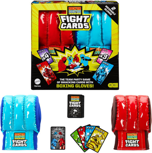 Rock ‘Em Sock ‘Em Robots Fight Cards Card Game
