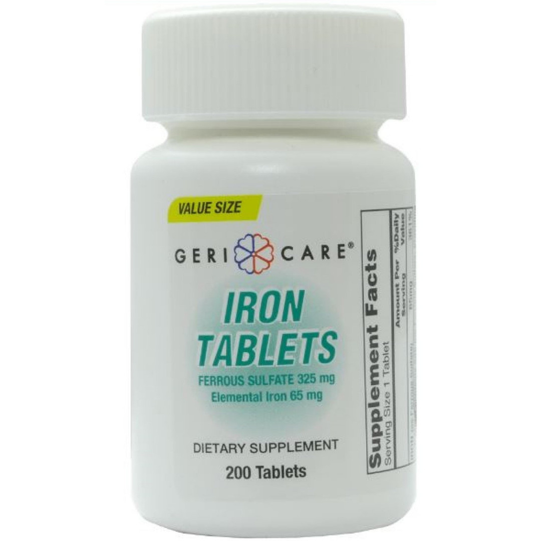 Geri-Care Iron Supplement Liquid, 220 mg/5 mL, 16 oz.