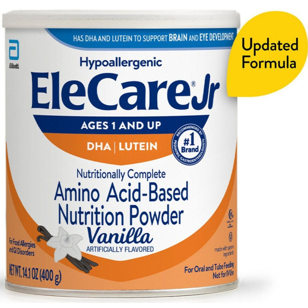 EleCare Jr Hypoallergenic Amino Acid-Based Pediatric Nutrition Powder