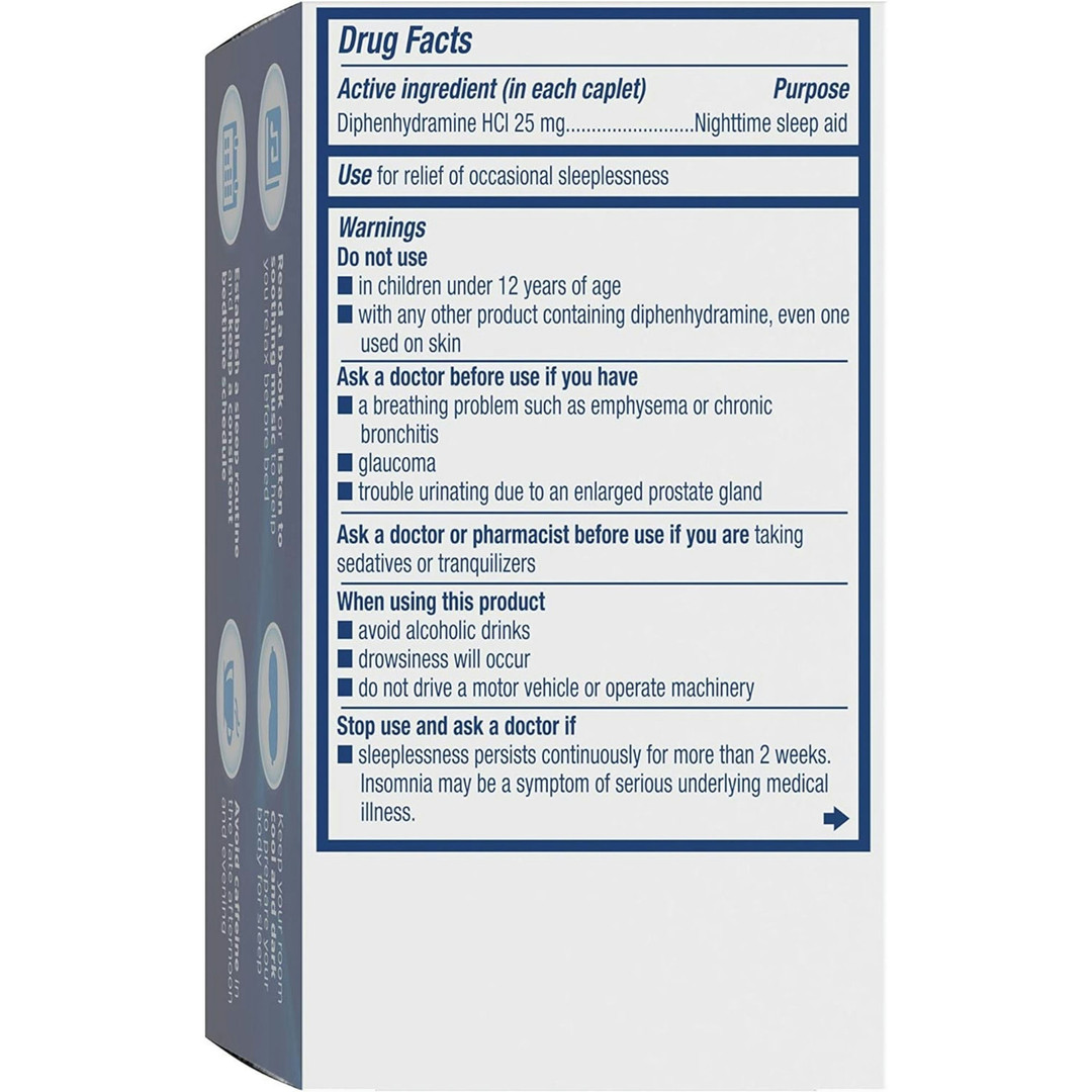 Tylenol Simply Sleep Nighttime Sleep Aid Caplets | Carewell