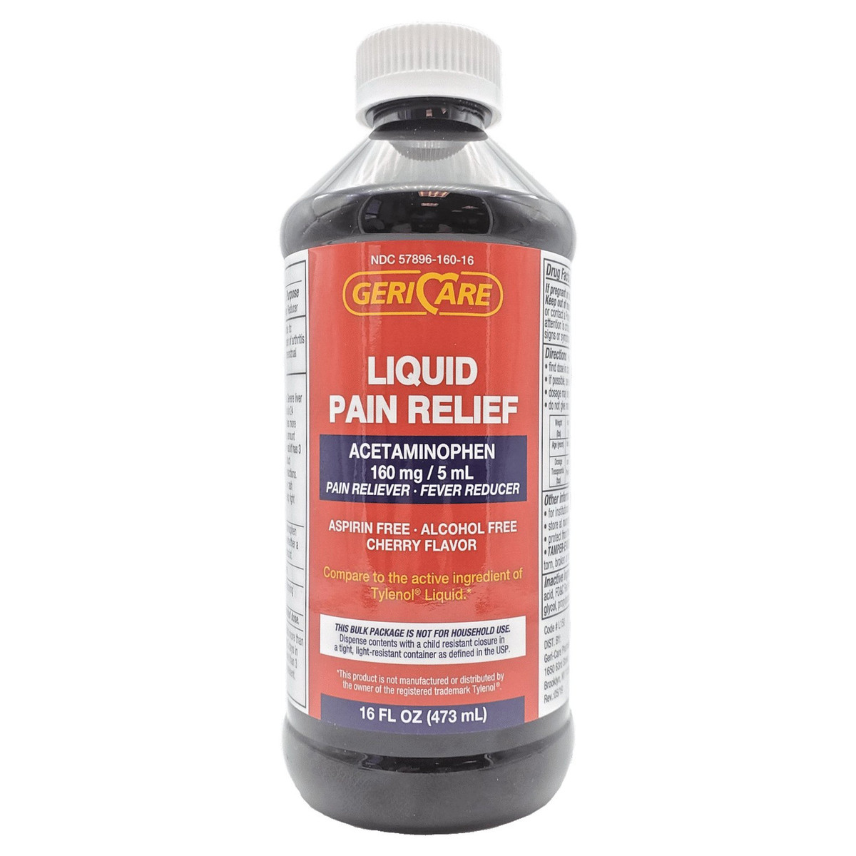 Geri-Care Iron Supplement Liquid, 220 mg/5 mL, 16 oz.