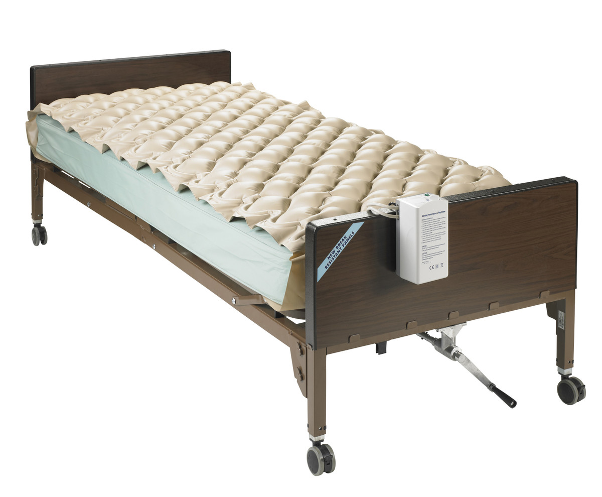Ehob Waffle Econo Extended Care Plus Mattress Overlay with Pump