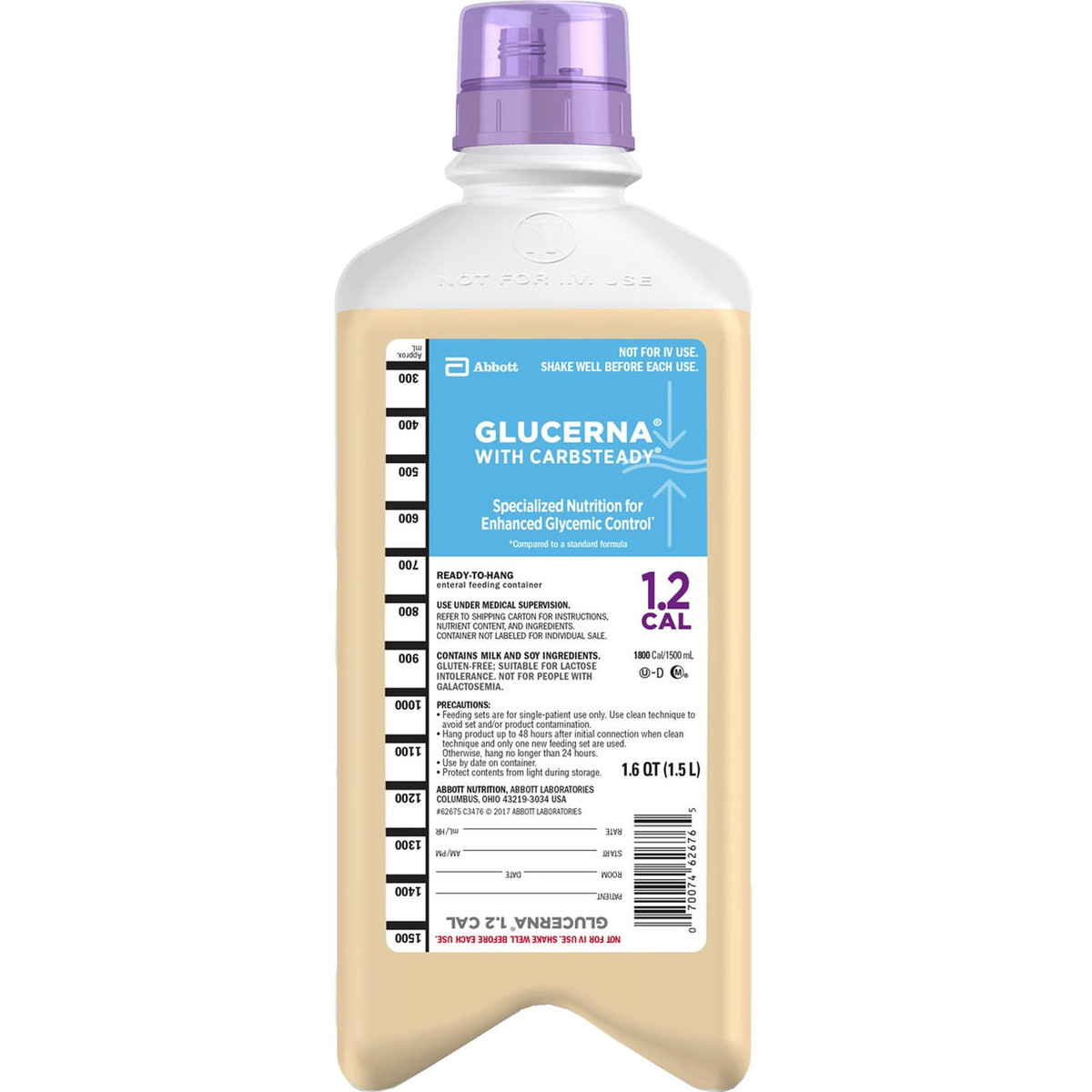 Suplena with Carbsteady 1.8 Cal Tube Feeding Formula