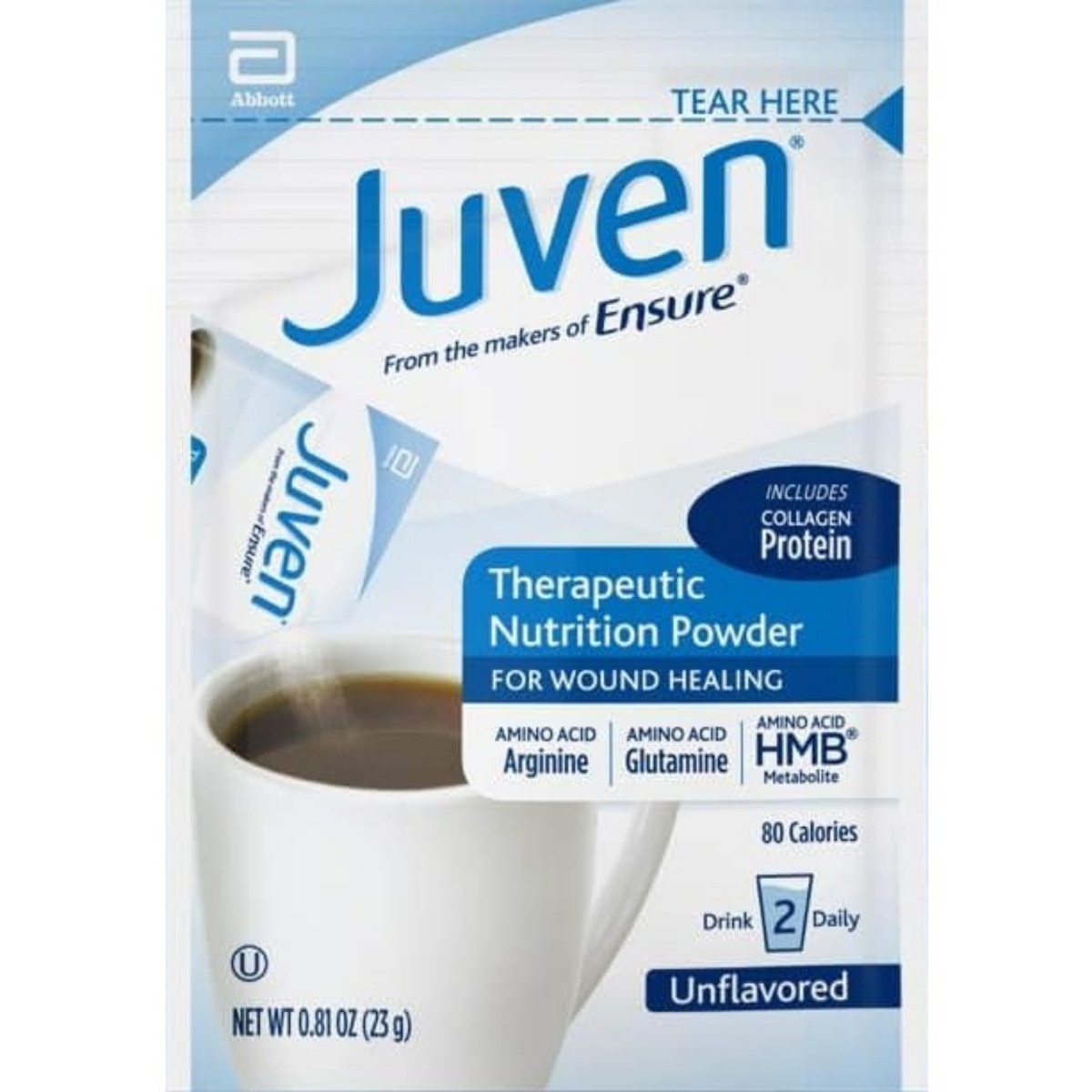 Juven Therapeutic Nutrition Powder for Wound Healing, Orange