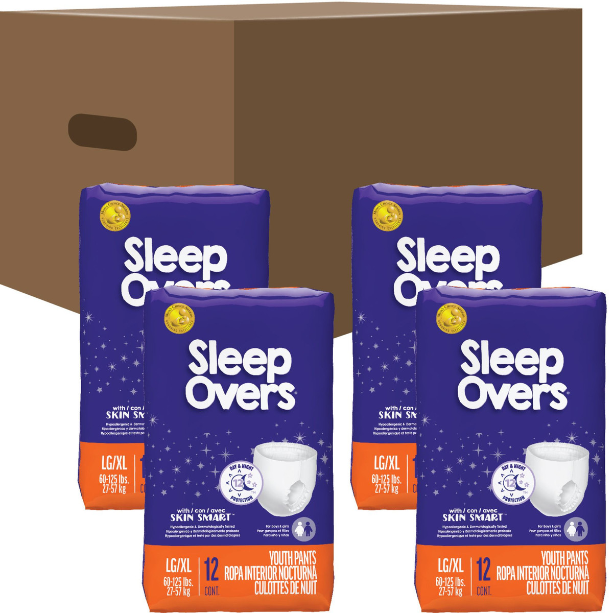 Sleepovers Youth Pull-Up Underwear | Shop at Carewell