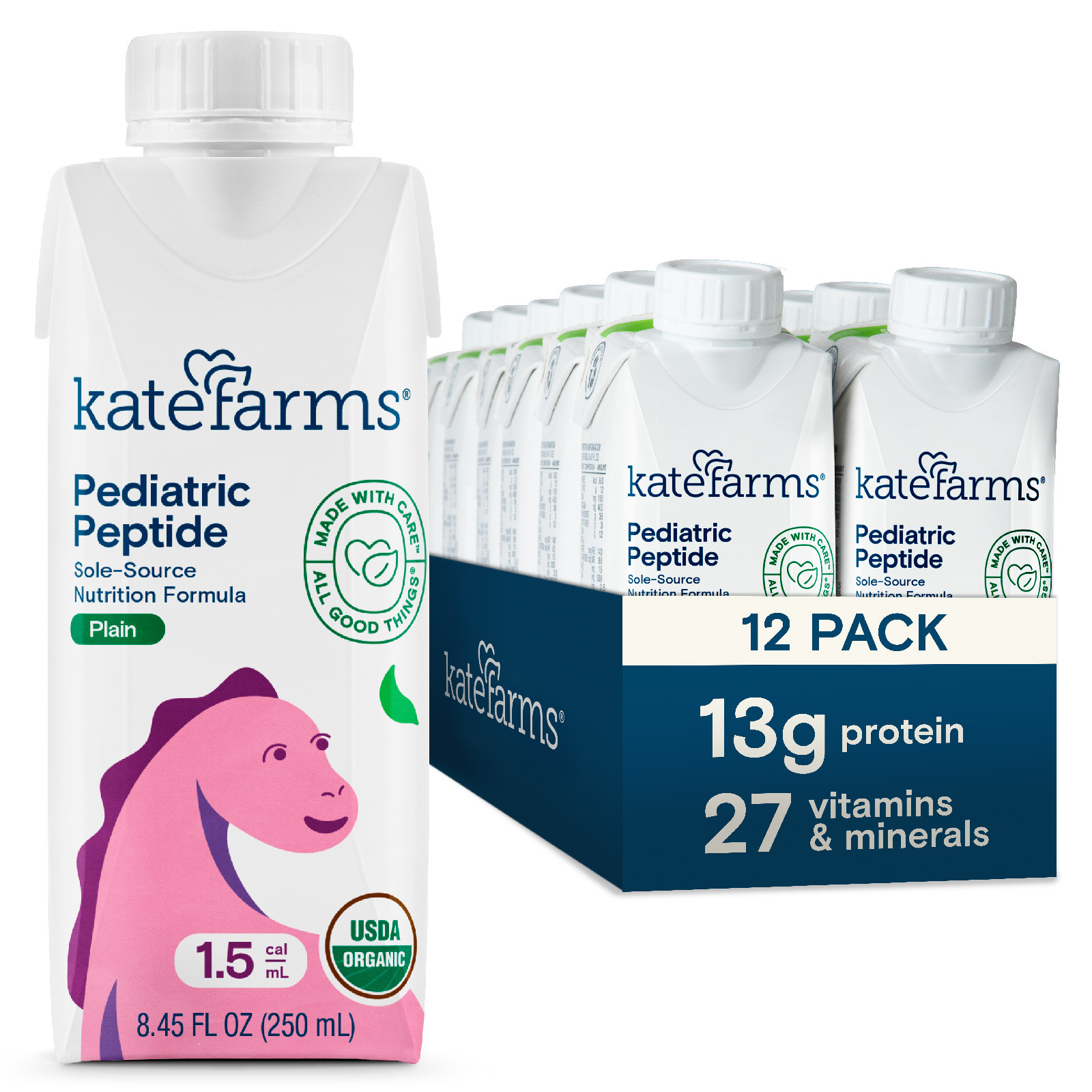 Kate Farms Pediatric Blended Meals, 8.45 oz. | Carewell