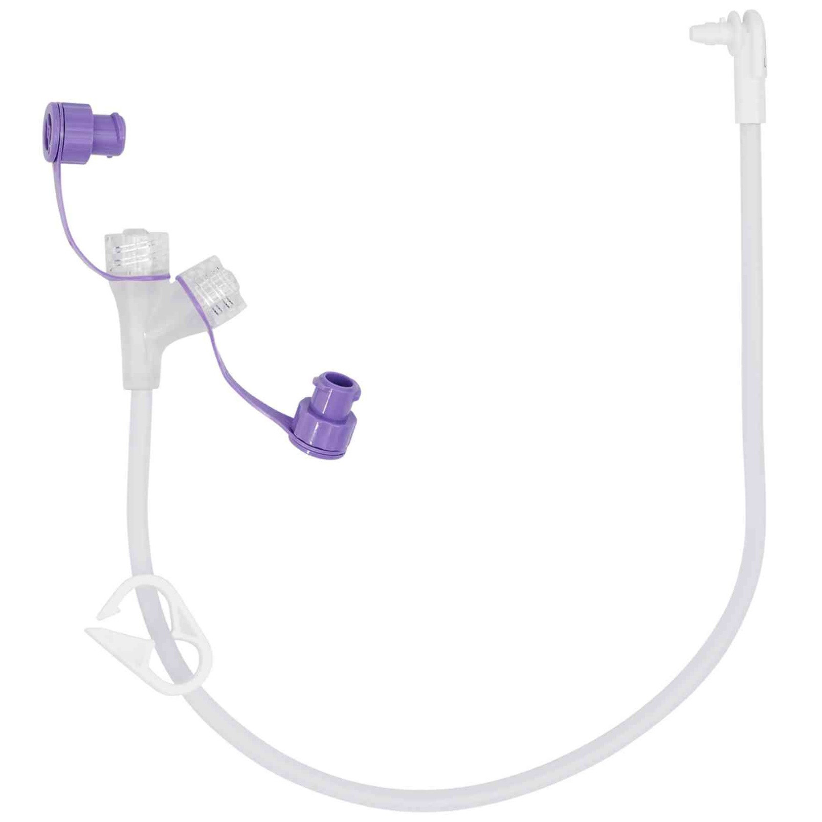 MIC-KEY Continuous Feed Extension Set, Right Angle and 2 Port 'Y ...