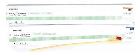 McKesson Silicone Coated Foley Catheter, Standard Tip, 30 cc