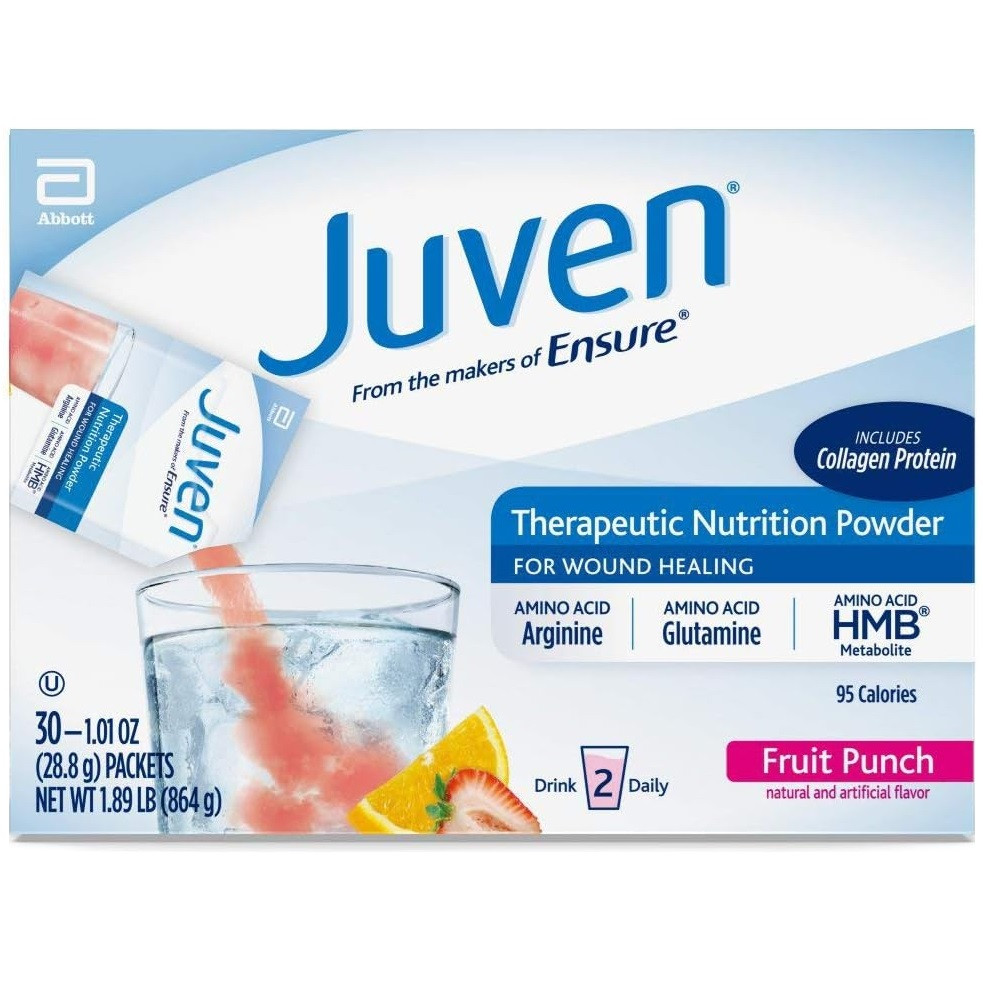 Juven Therapeutic Nutrition Powder for Wound Healing, Orange