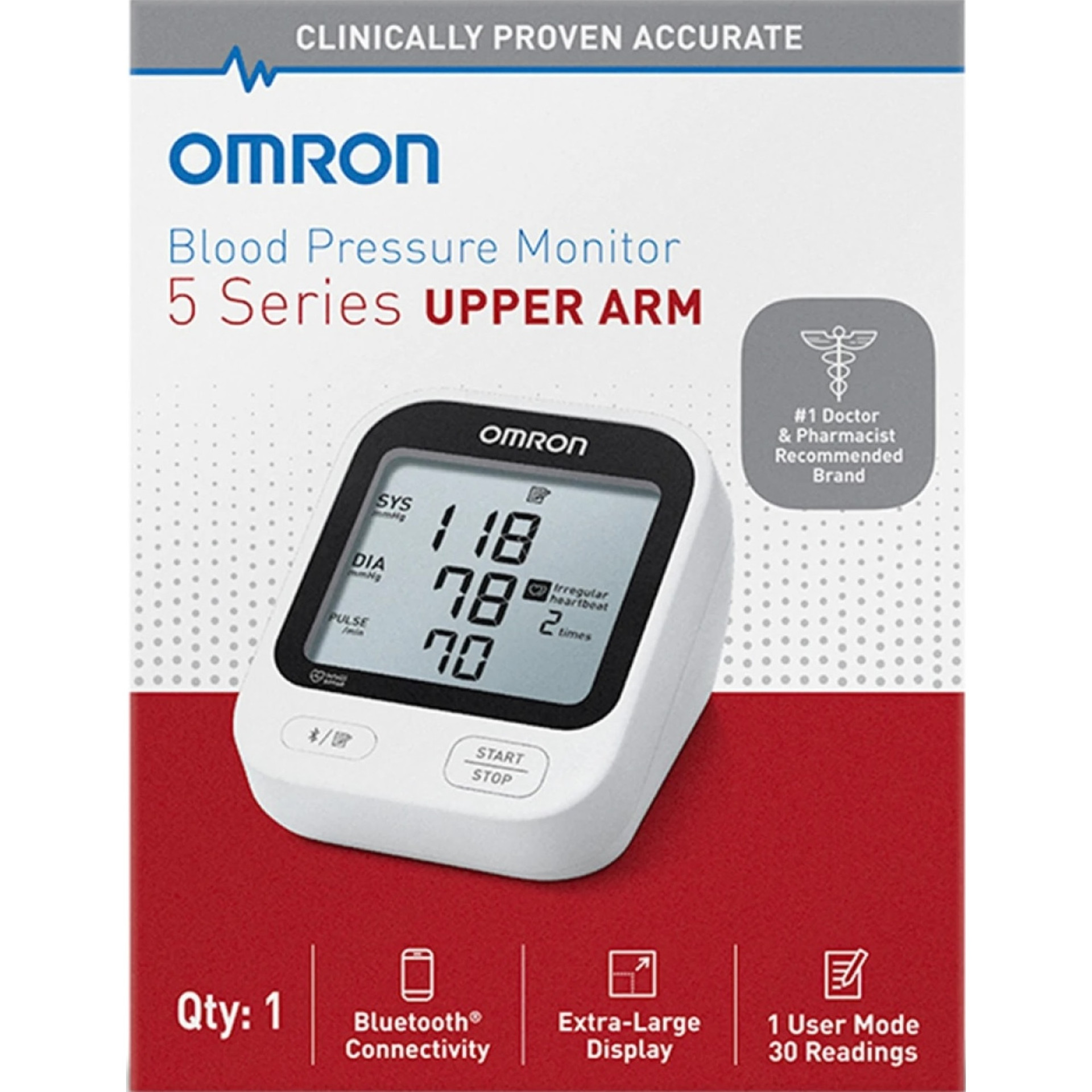 OMRON 3-Series Upper Arm Blood Pressure Monitor | Carewell