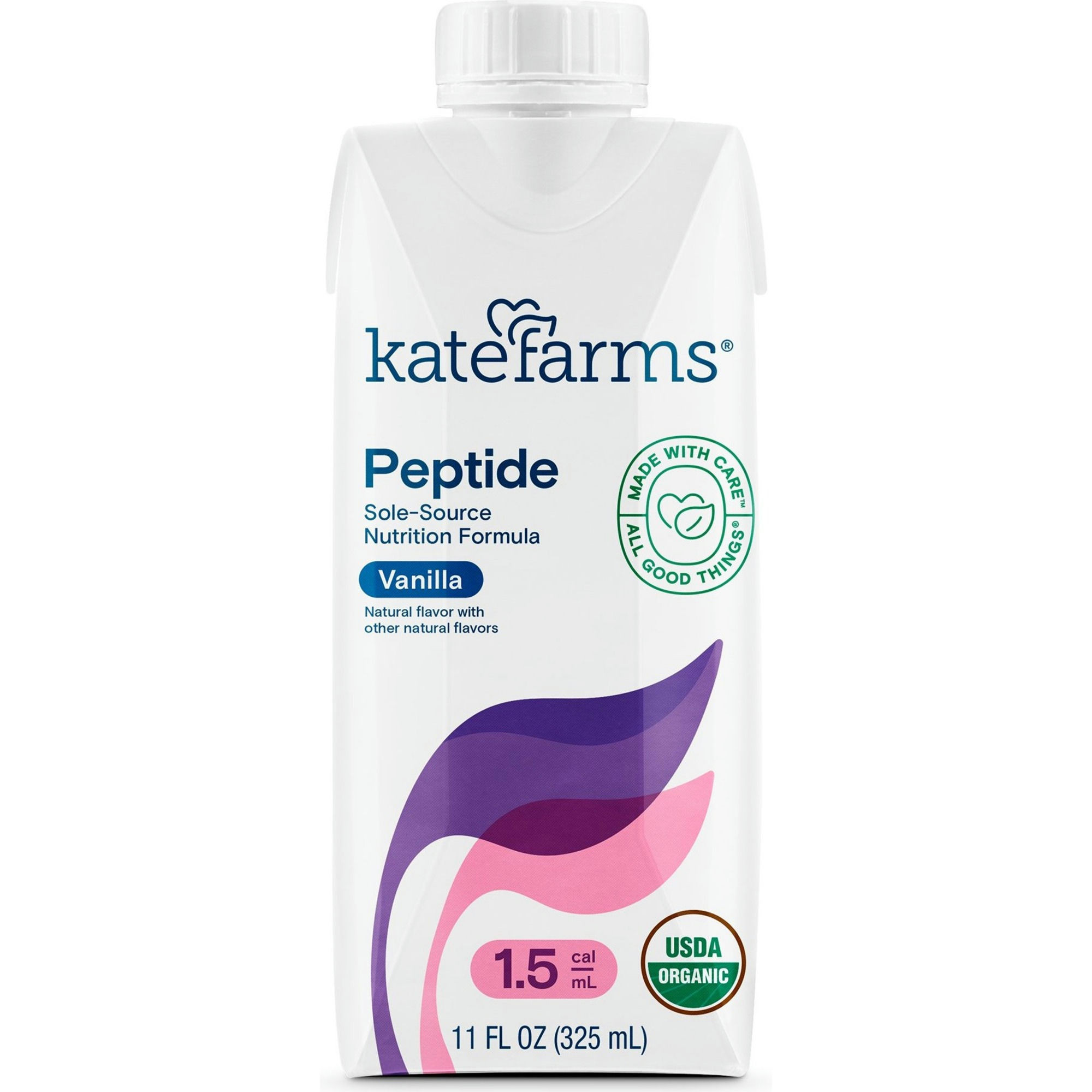 Kate Farms Peptide 1.5 Closed System Tube Feeding Formula, 1000 mL