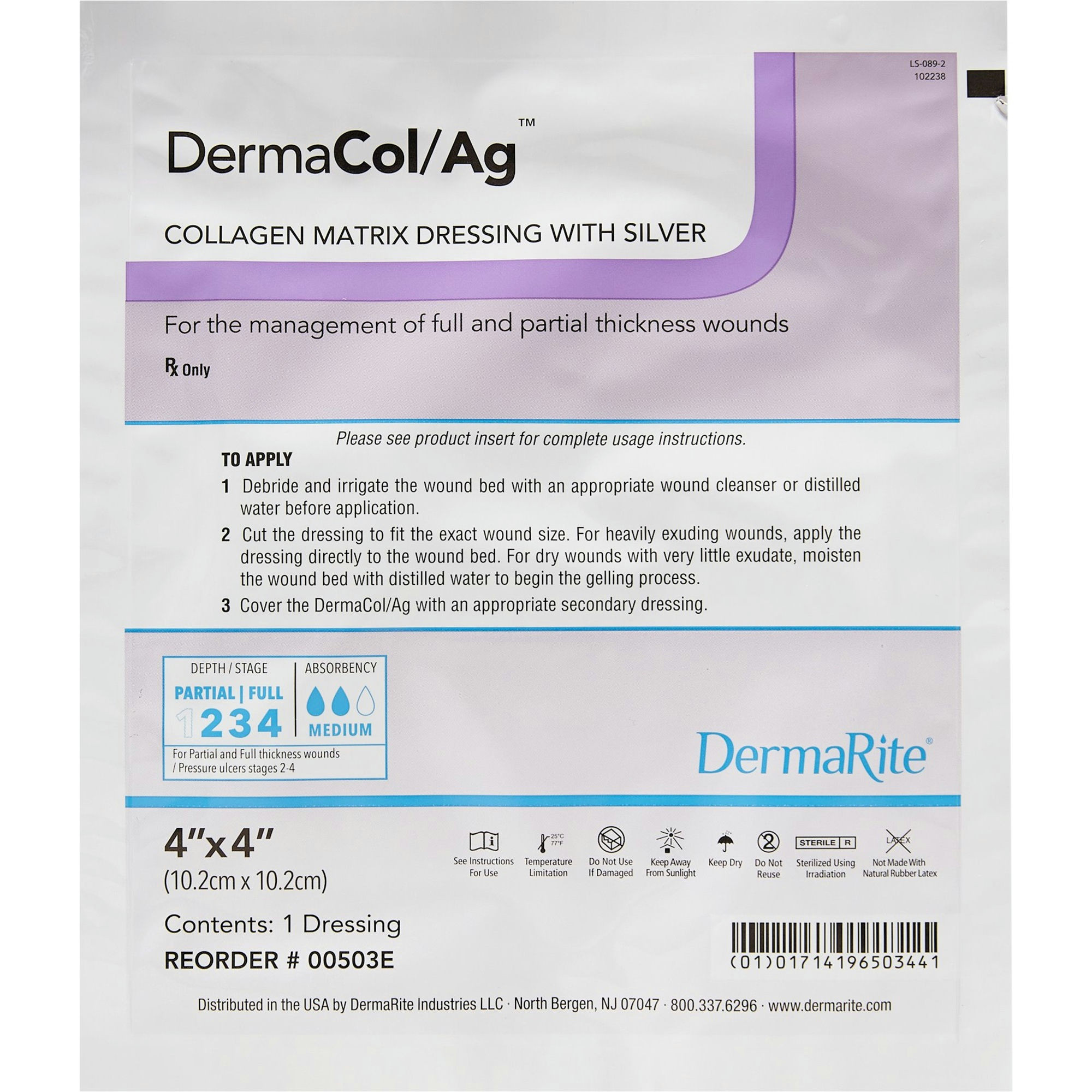 3M Promogran Prisma Collagen Matrix with ORC and Silver