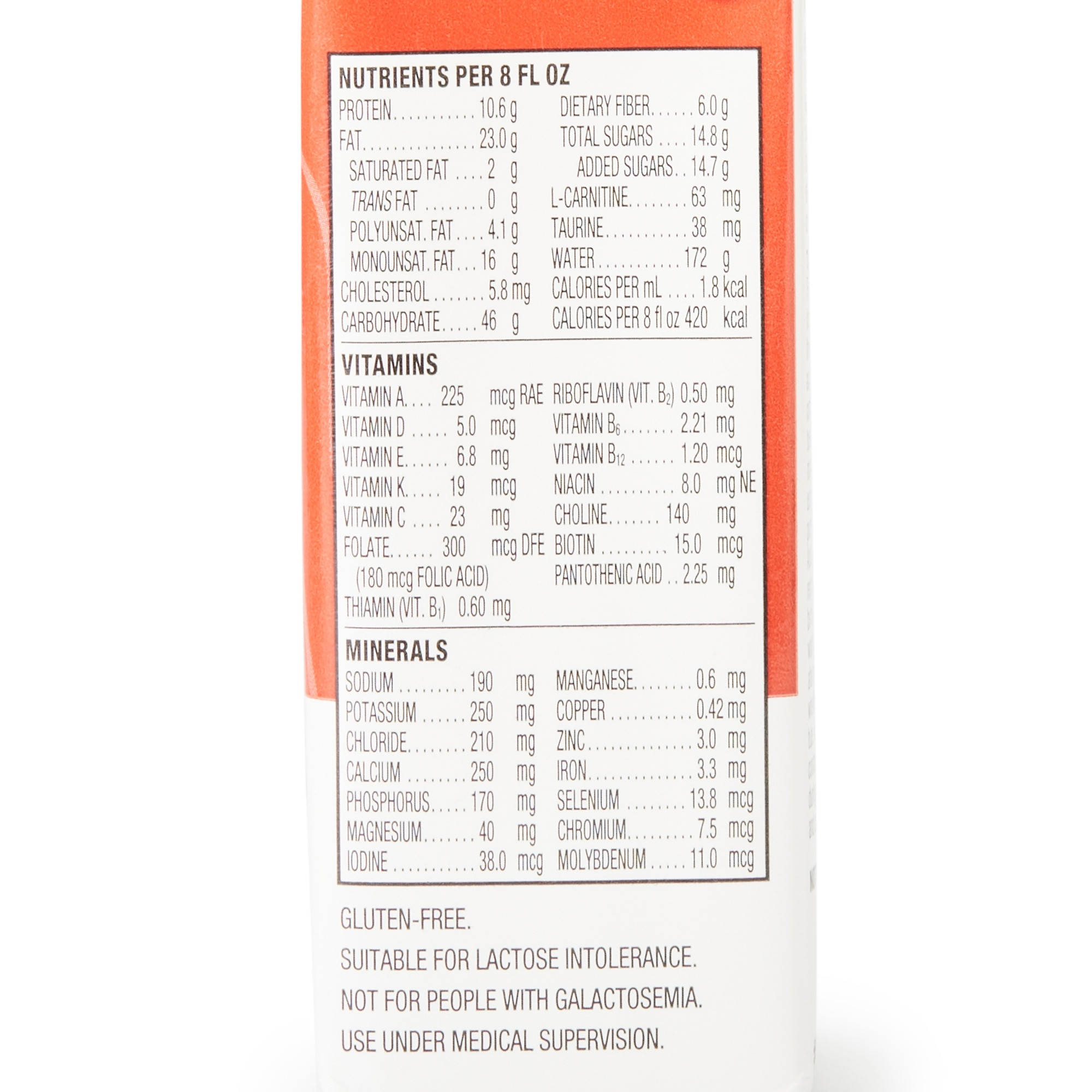 Suplena with Carbsteady 1.8 Cal Tube Feeding Formula