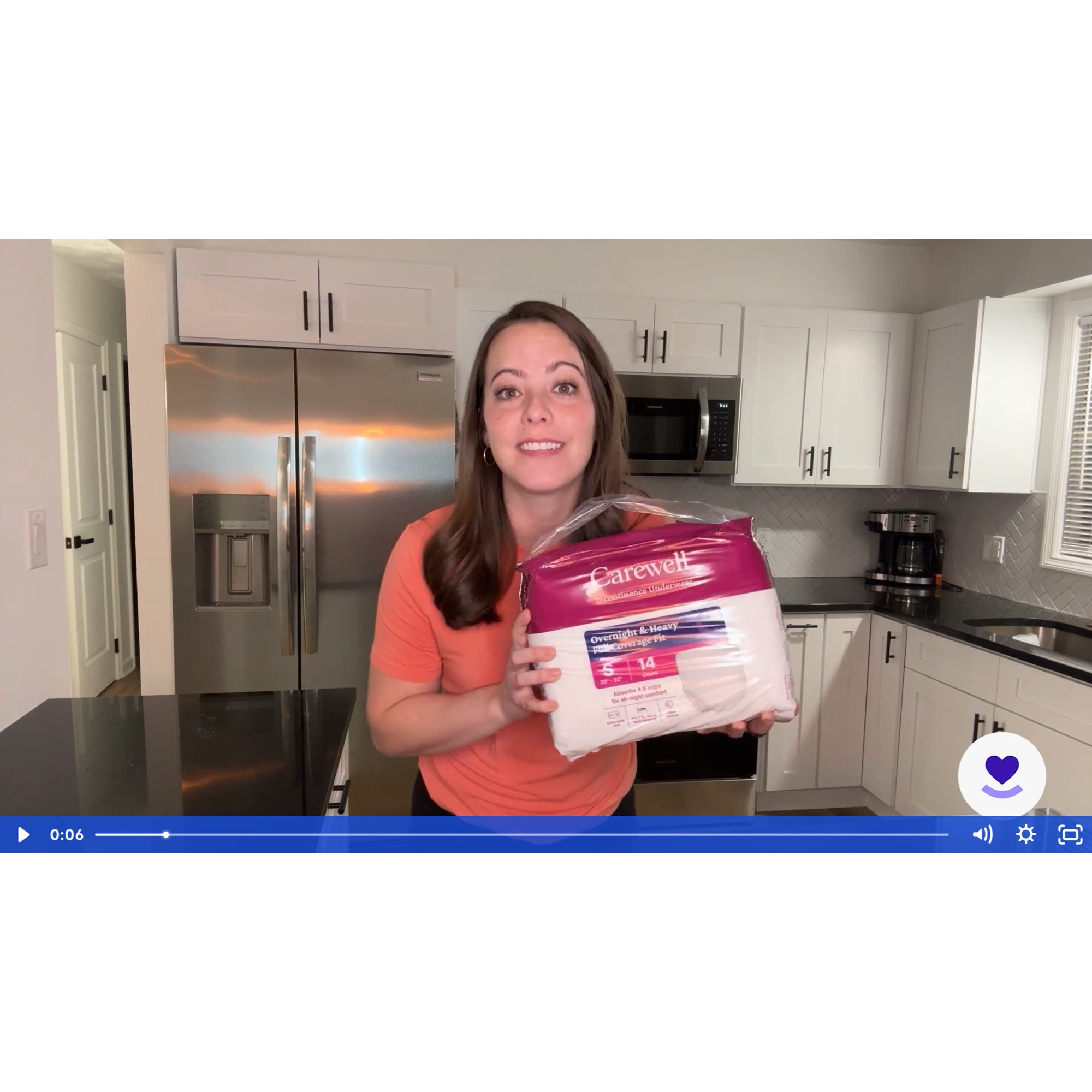 Carewell Premium Overnight Incontinence Pull-Up Underwear, Full ...