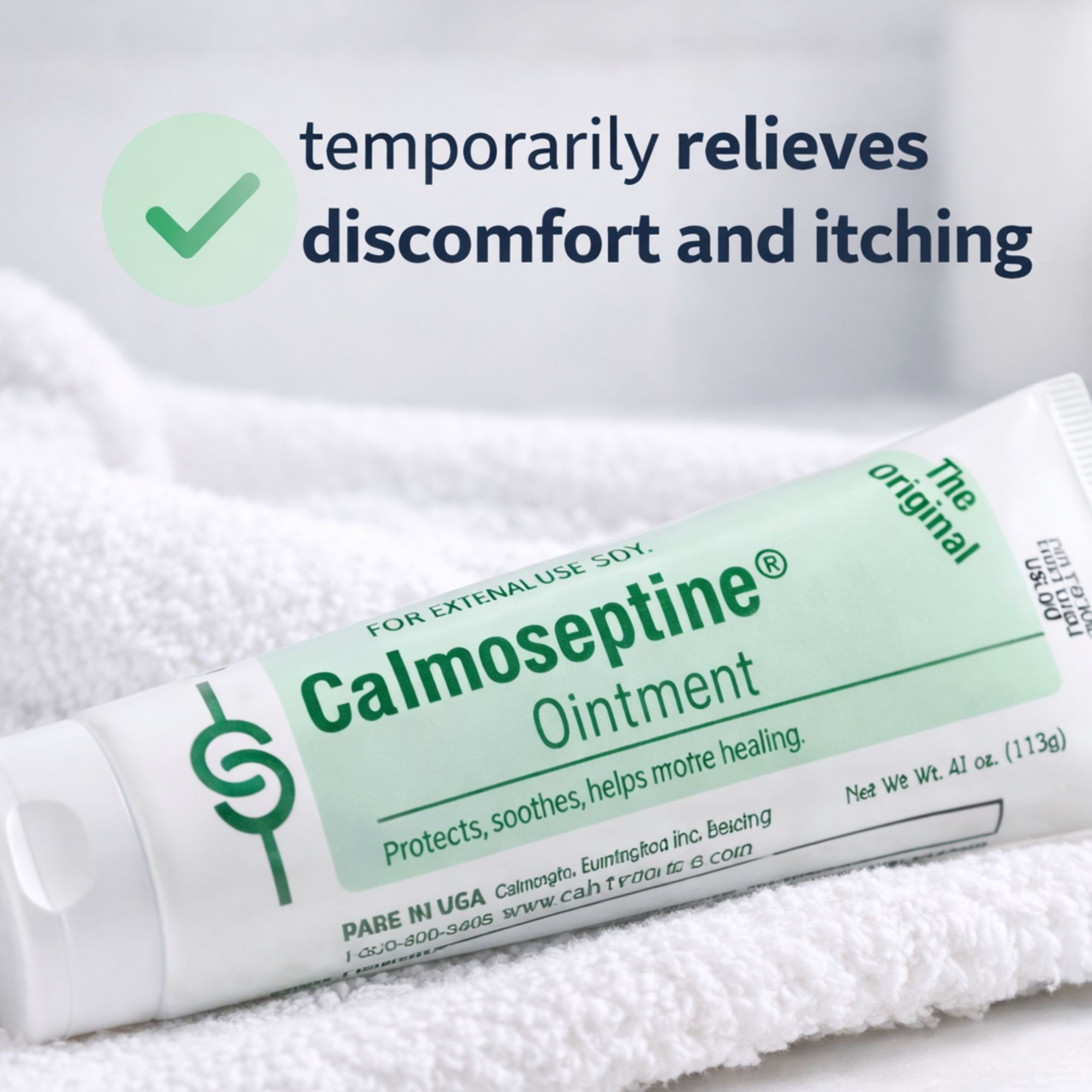 Calmoseptine Multi-Purpose Moisture Barrier & Medicated Healing Ointment