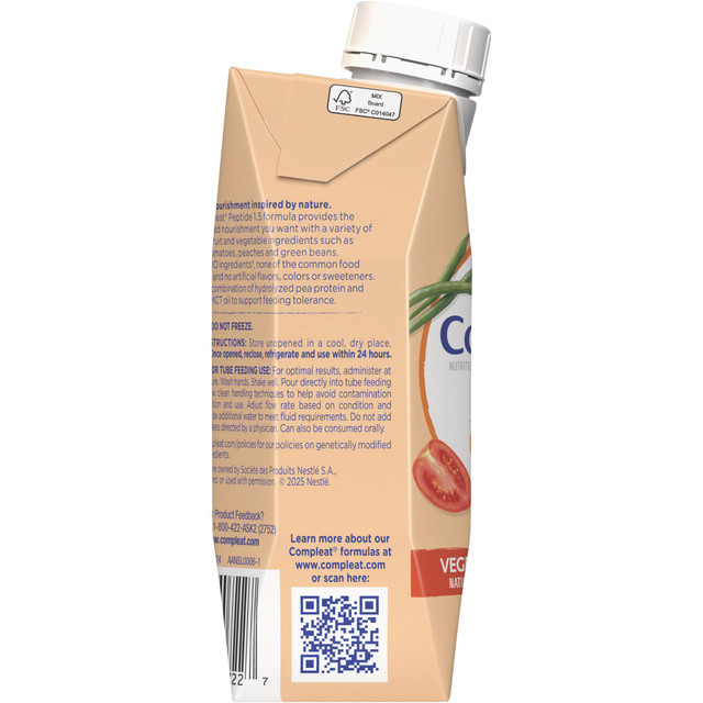 Compleat Peptide 1.5 Nutritionally Complete Tube Feeding Formula