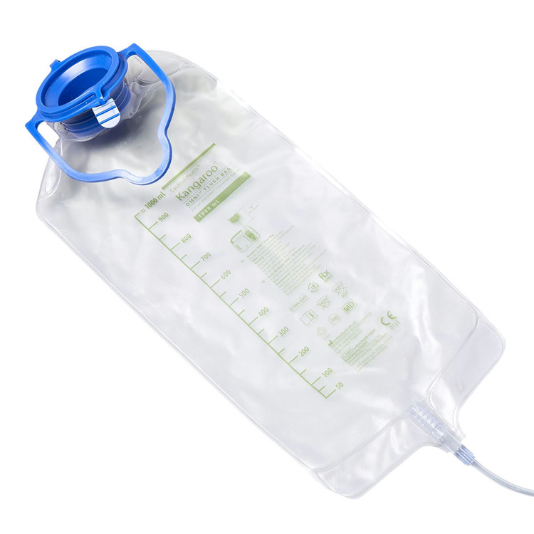 Kangaroo OMNI Feeding Set With Flush Bag and ENPlus Spike