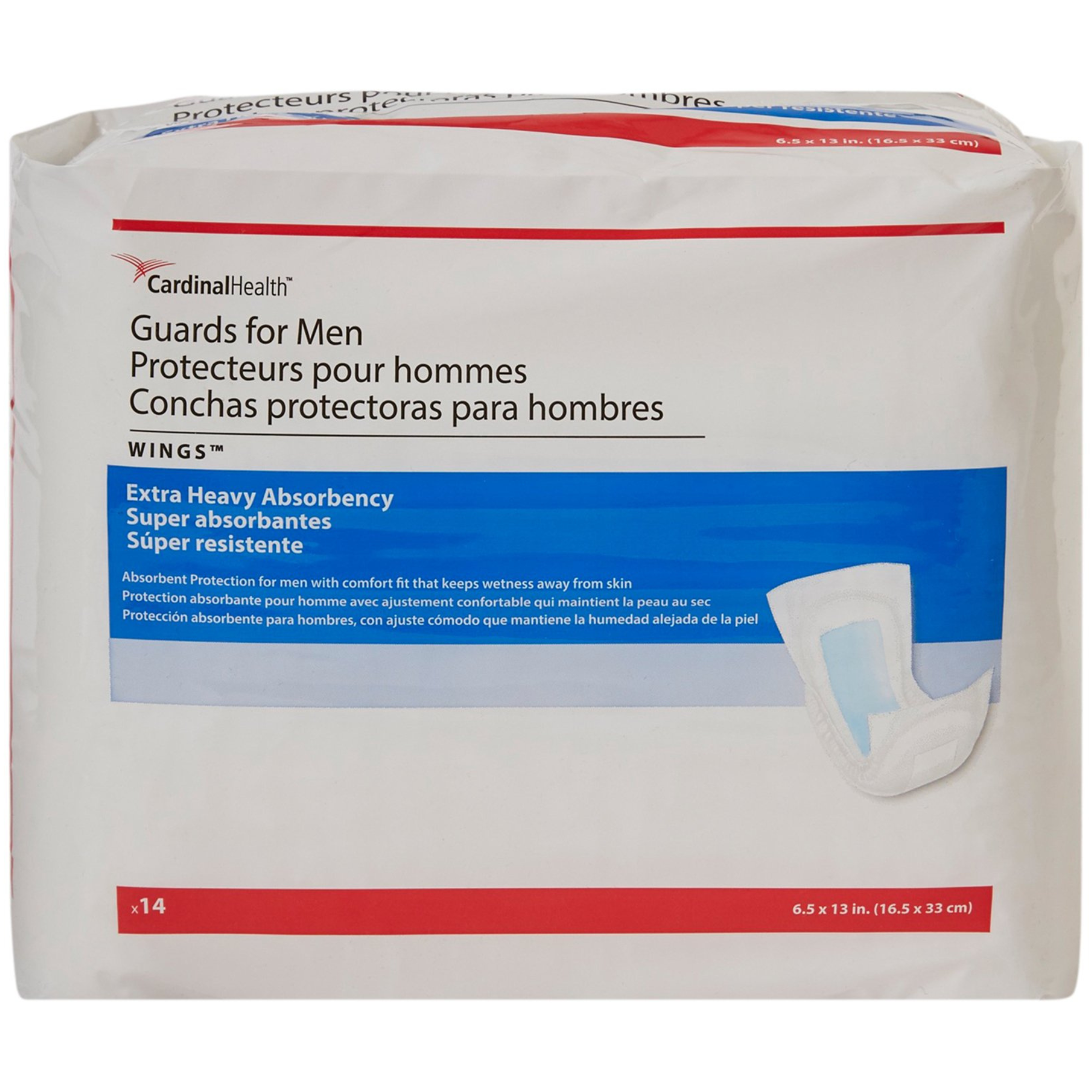 Cardinal Sure Care Male Guard, Extra Heavy | Carewell