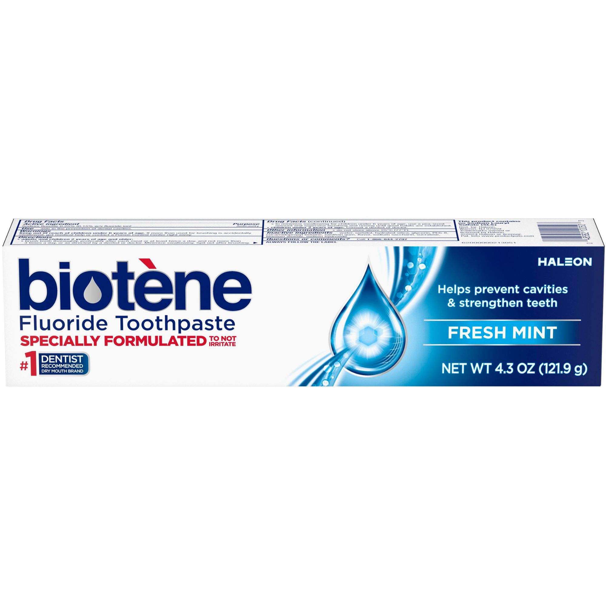 Biotene Fluoride Toothpaste for Dry Mouth | Shop at Carewell