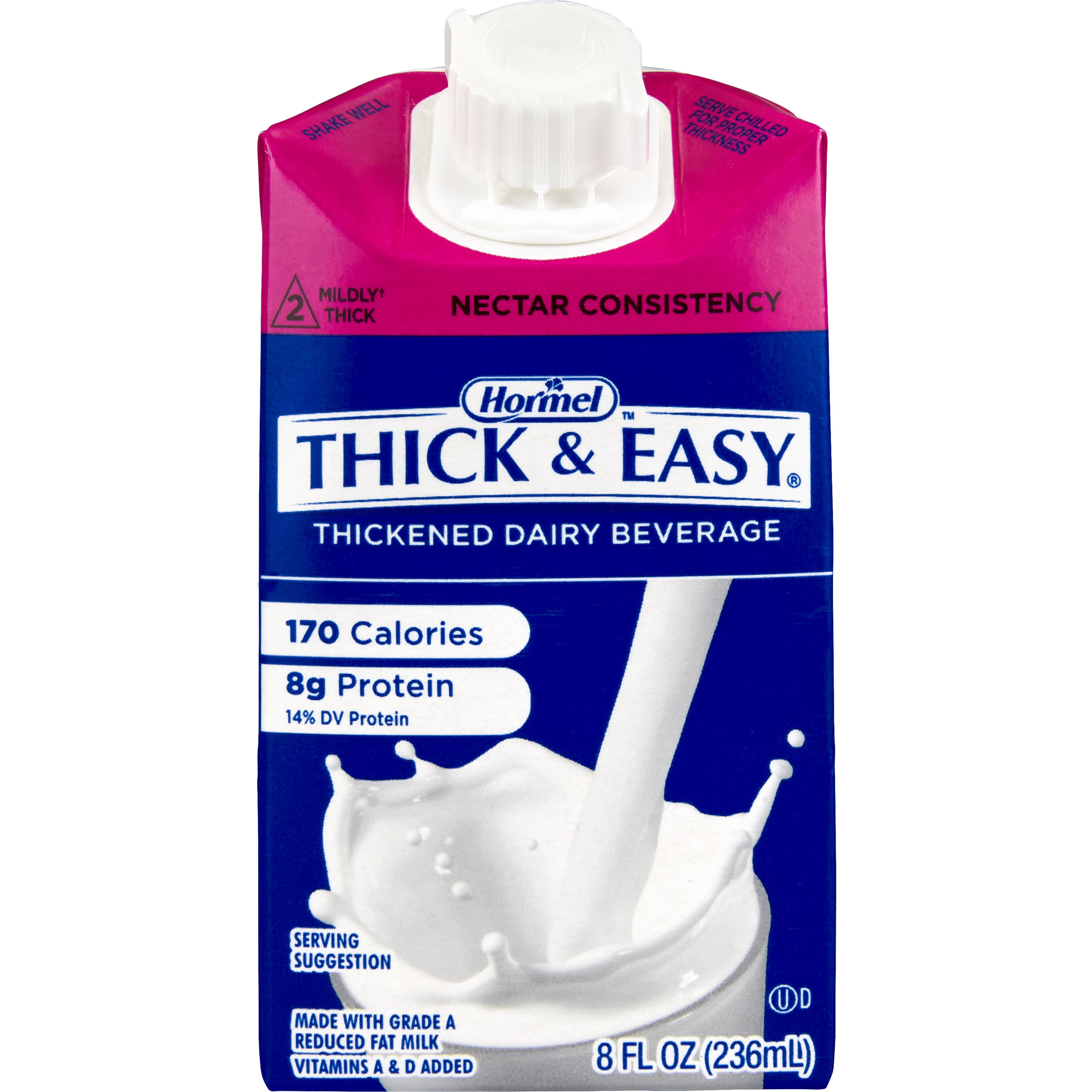 Hormel Thick & Easy Thickened Dairy Beverage, Nectar Consistency ...