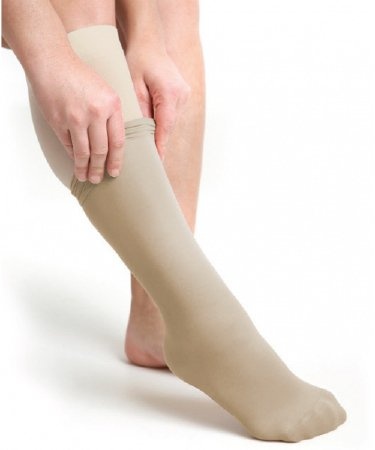 Carolon Knee High Compression Stocking, Closed Toe