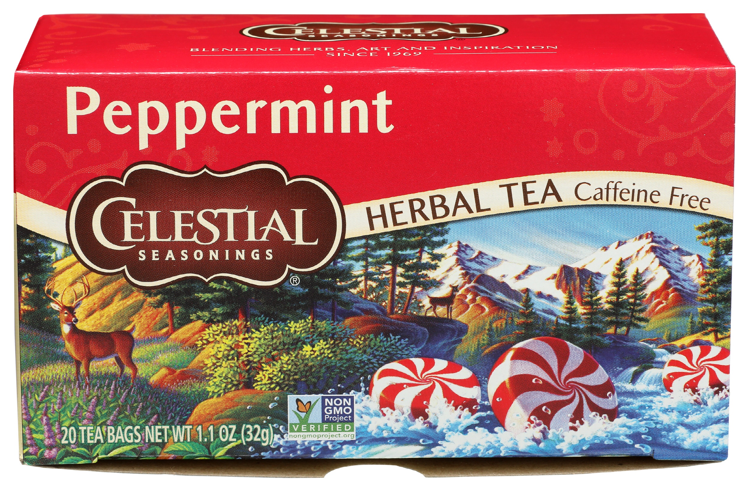 Celestial Seasonings Peppermint Herbal Tea | Carewell