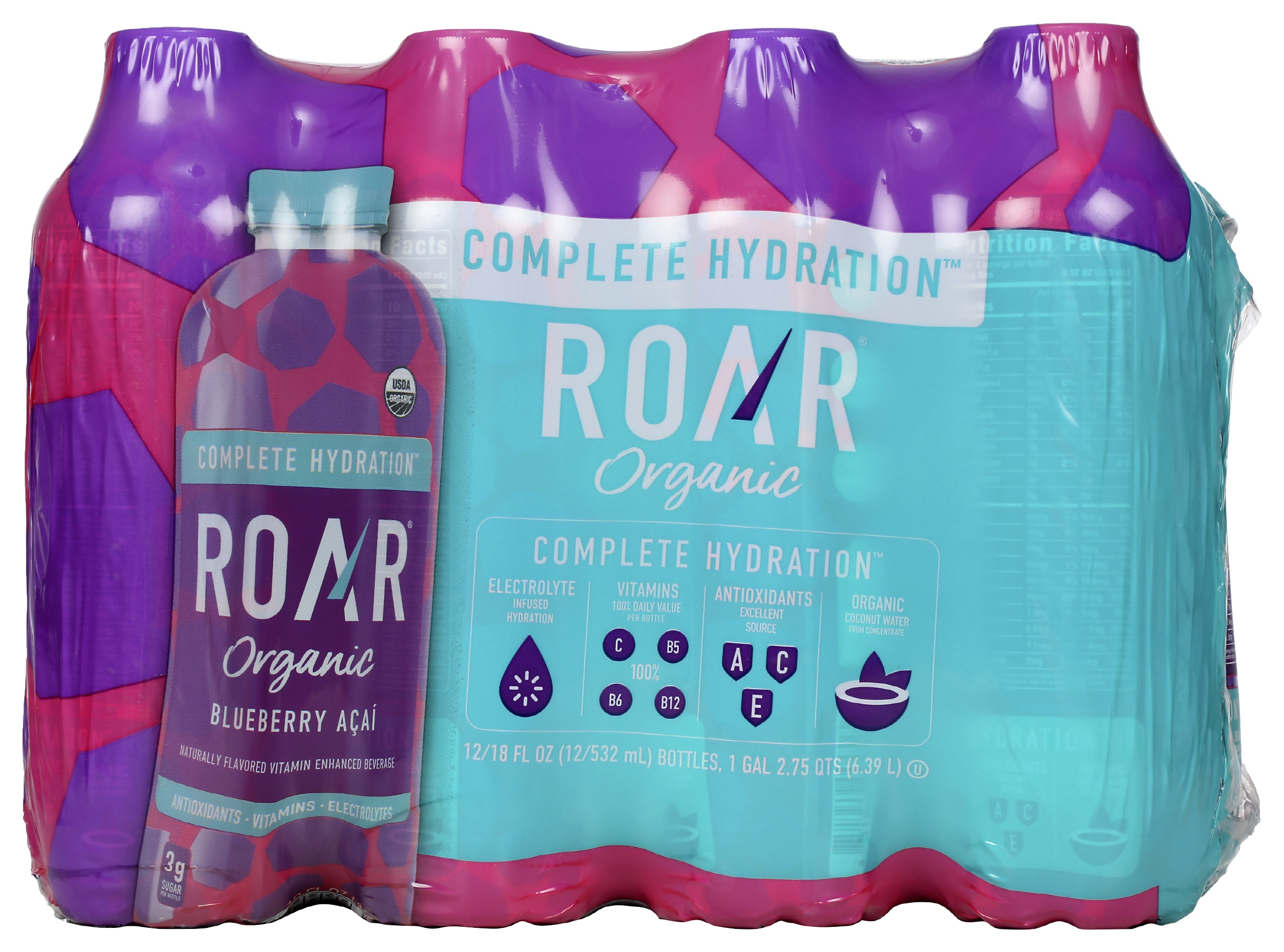 Roar Organic Complete Hydration Beverage | Shop at Carewell