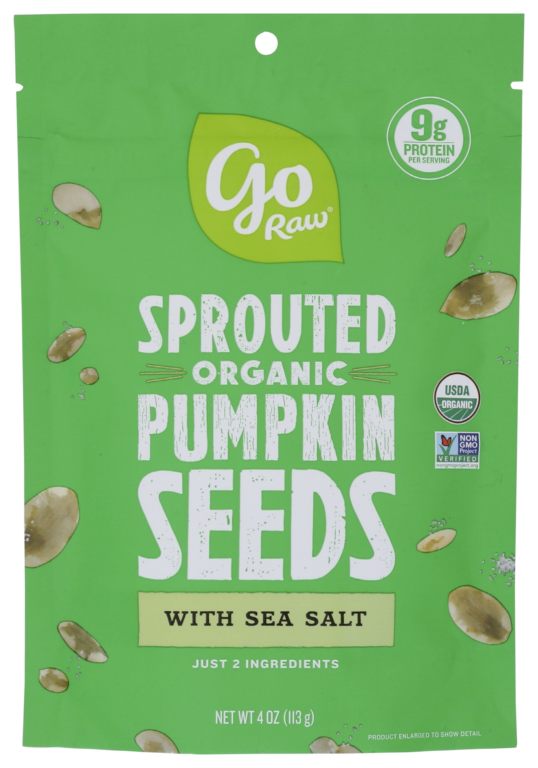 Go Raw Organic Sprouted Pumpkin Seeds | Shop at Carewell