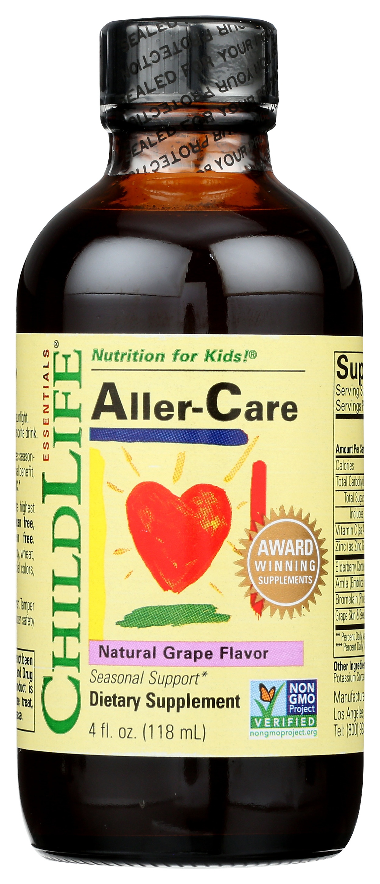 Childlife Essentials Aller-Care Liquid Supplement | Carewell