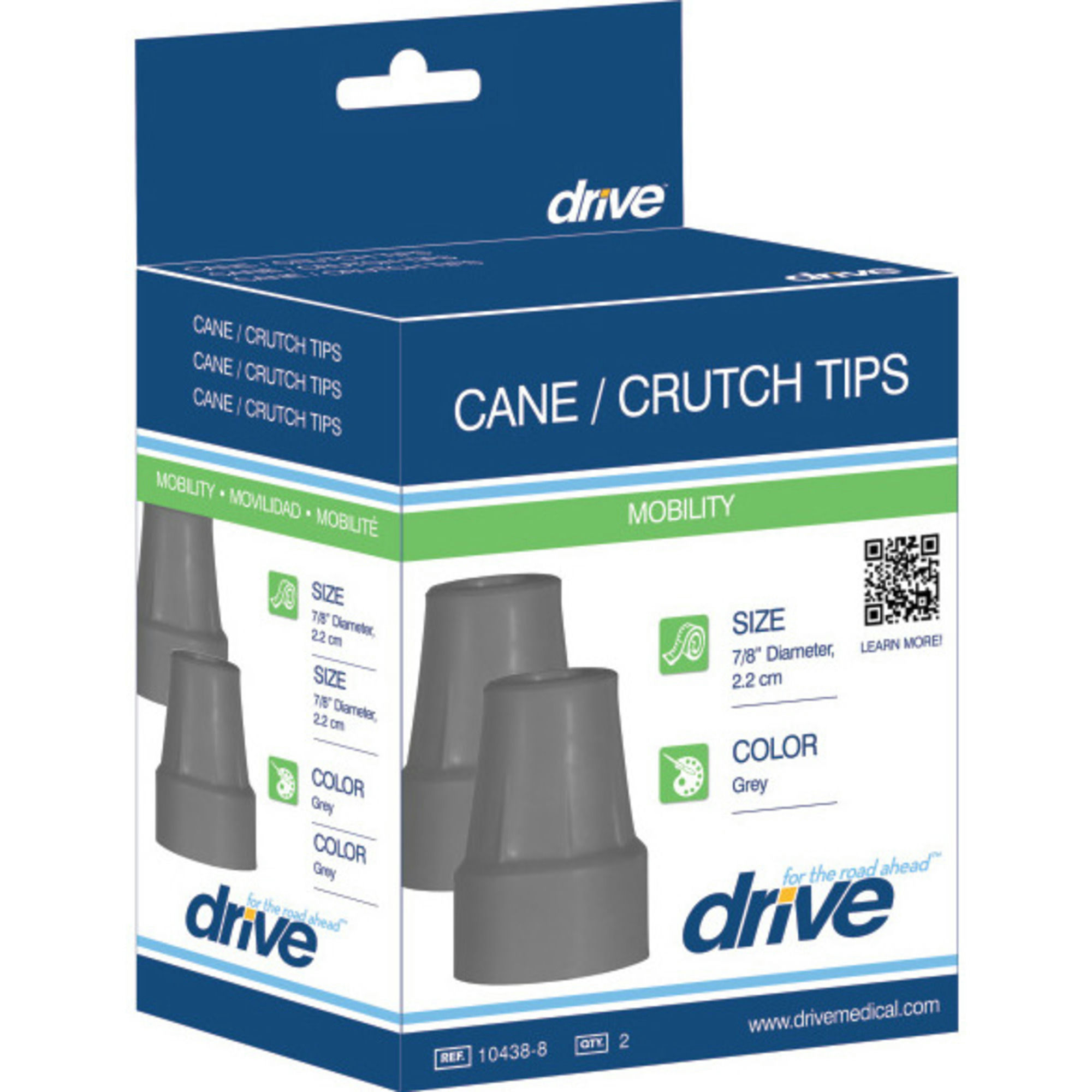 Drive Crutch Tips | Shop at Carewell | Free Shipping