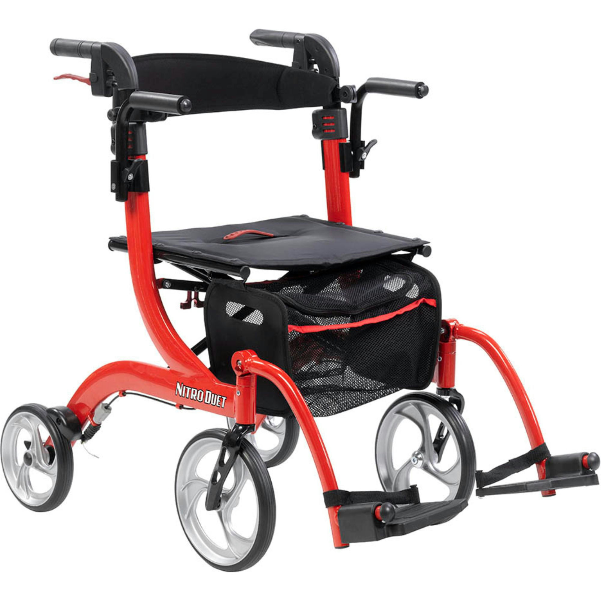 Drive Nitro Duet Rollator and Transport Chair | Carewell