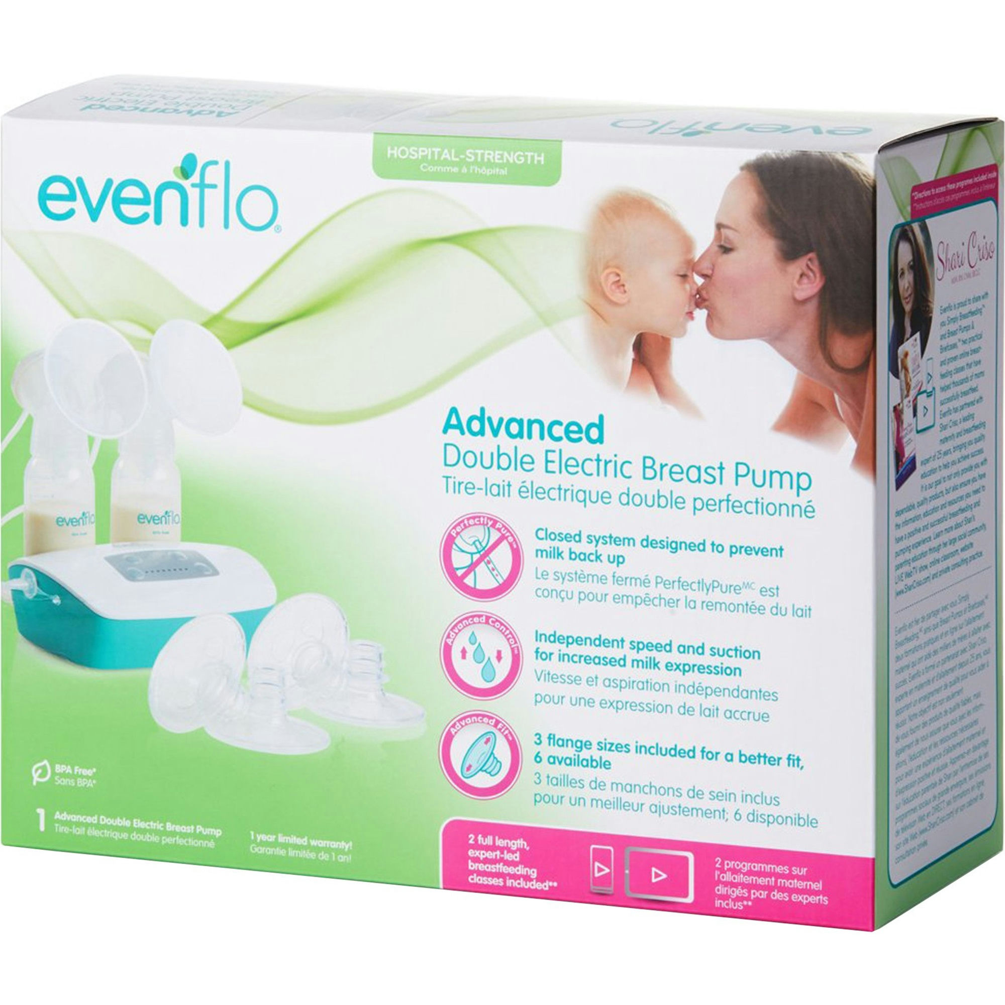 Evenflo Advanced Double Electric Breast Pump | Carewell