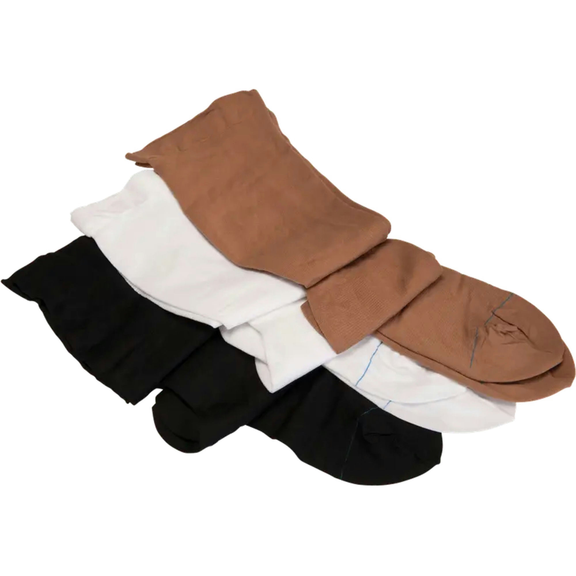T.E.D. Anti-Embolism Thigh High Inspection Toe Stockings for Continuing ...