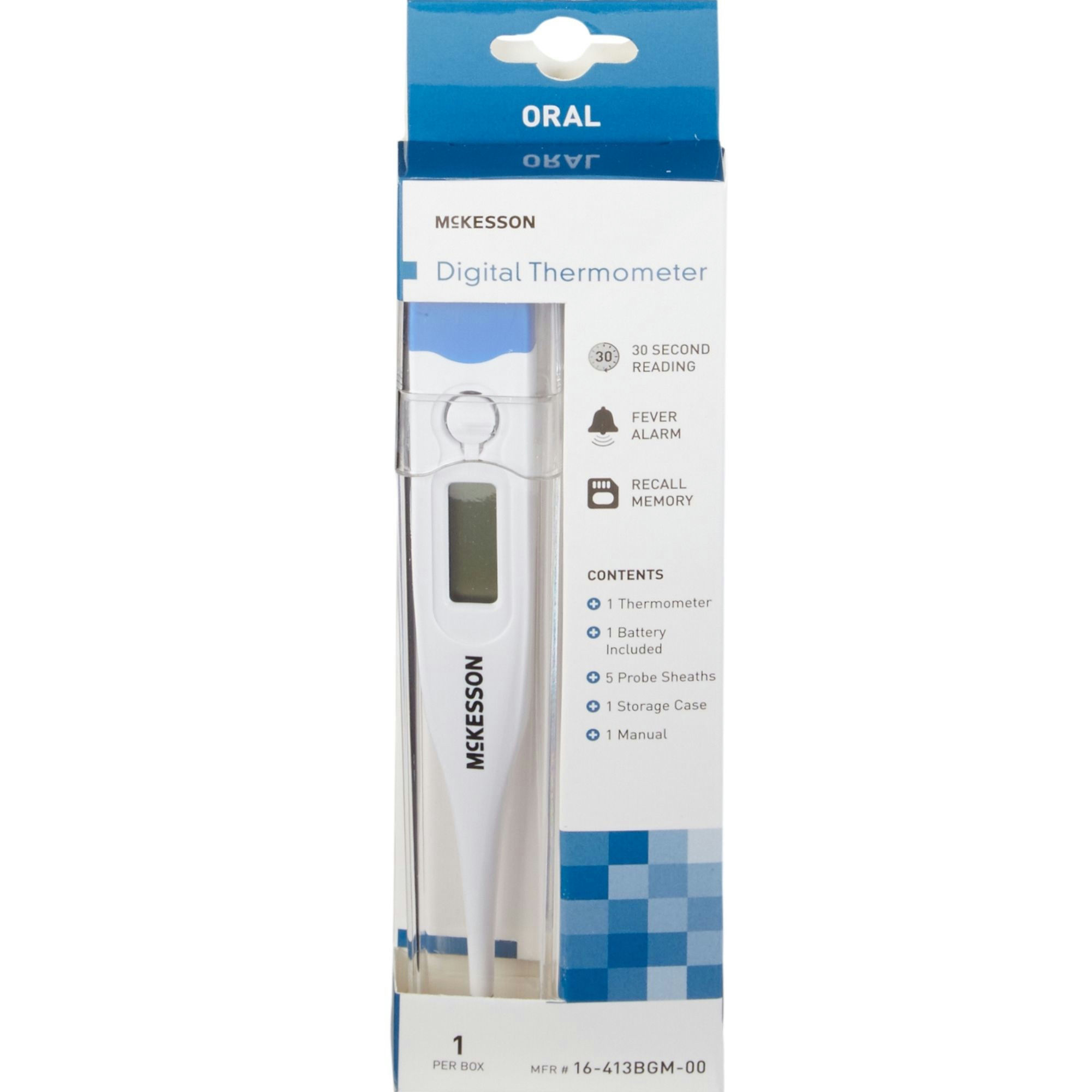 McKesson Digital Stick Thermometer | Shop at Carewell