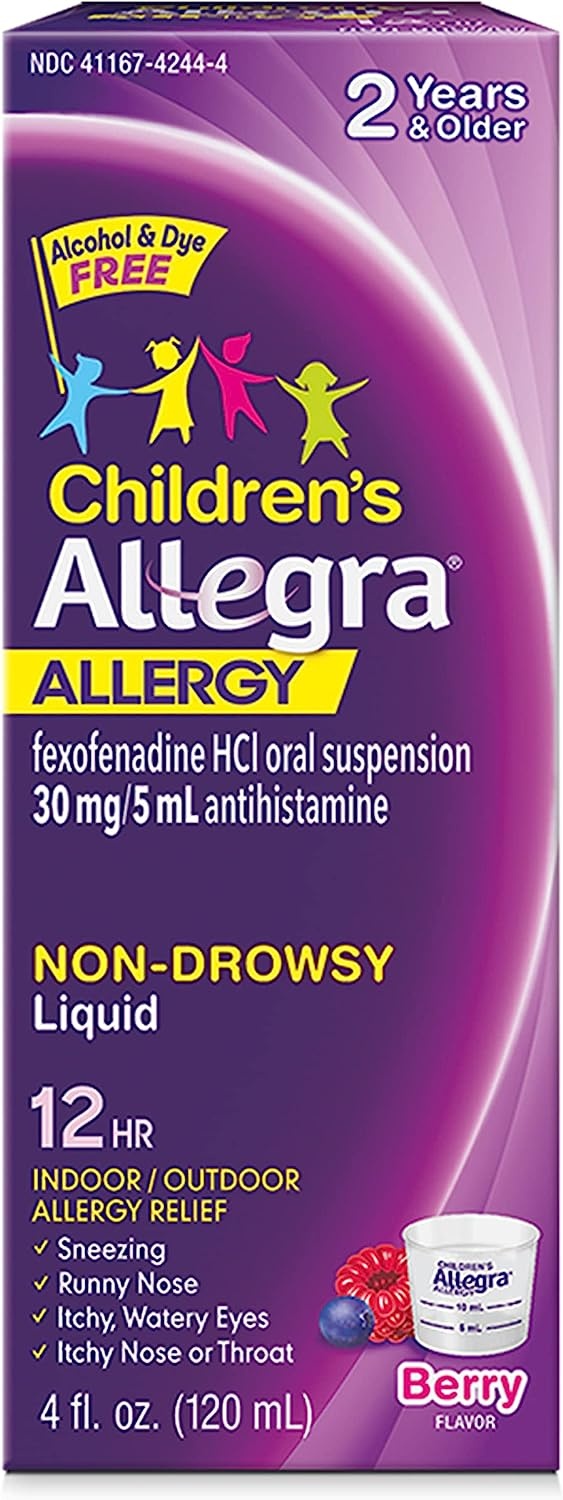 Children's Allegra 12 Hour Allergy Relief Liquid | Carewell