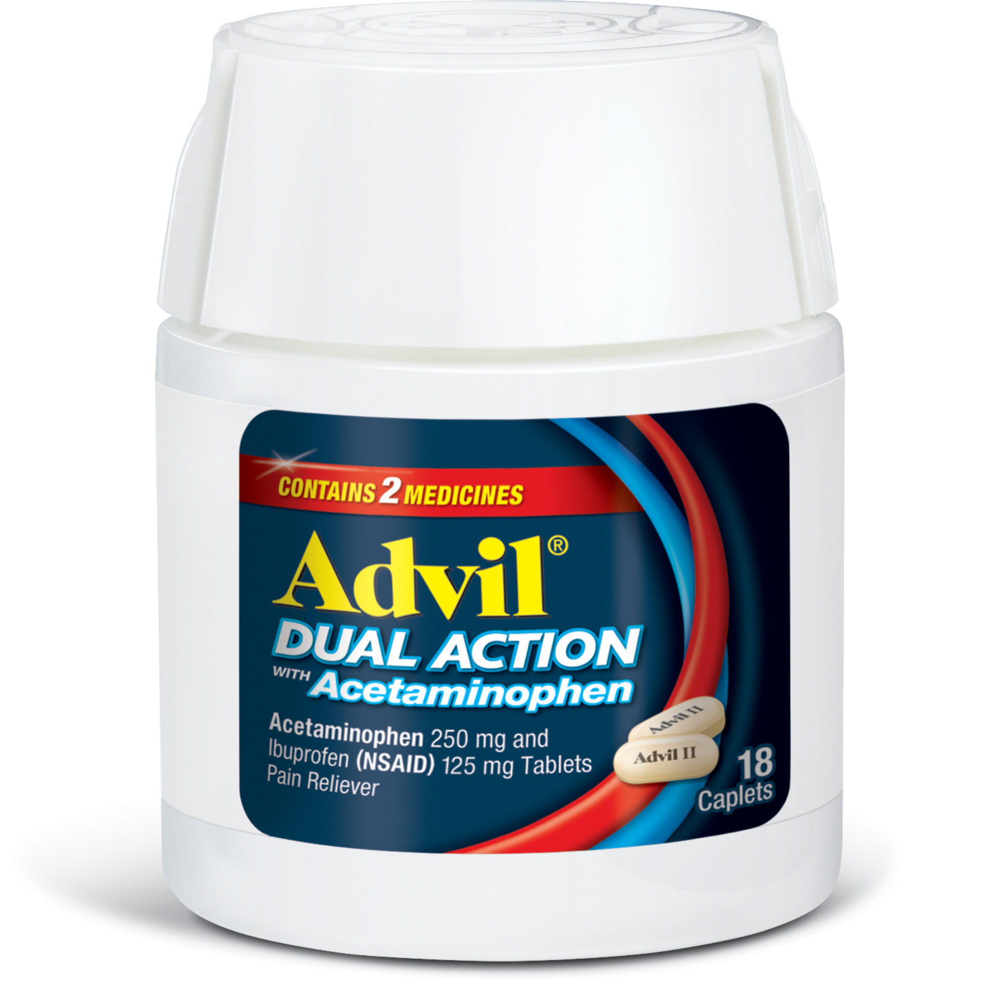 Advil Dual Action with Acetaminophen | Shop at Carewell