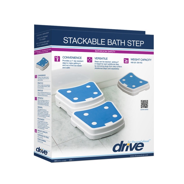 Drive Portable Bath Step | Shop at Carewell | Free Shipping
