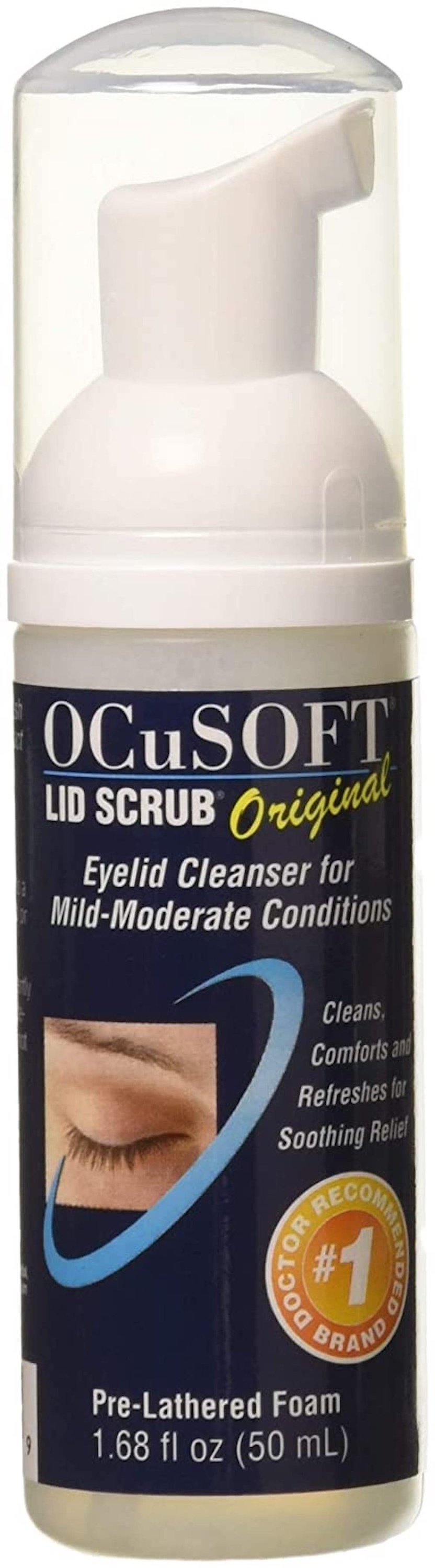 OCuSOFT Lid Scrub Original Foam Eyelid Cleanser | Carewell