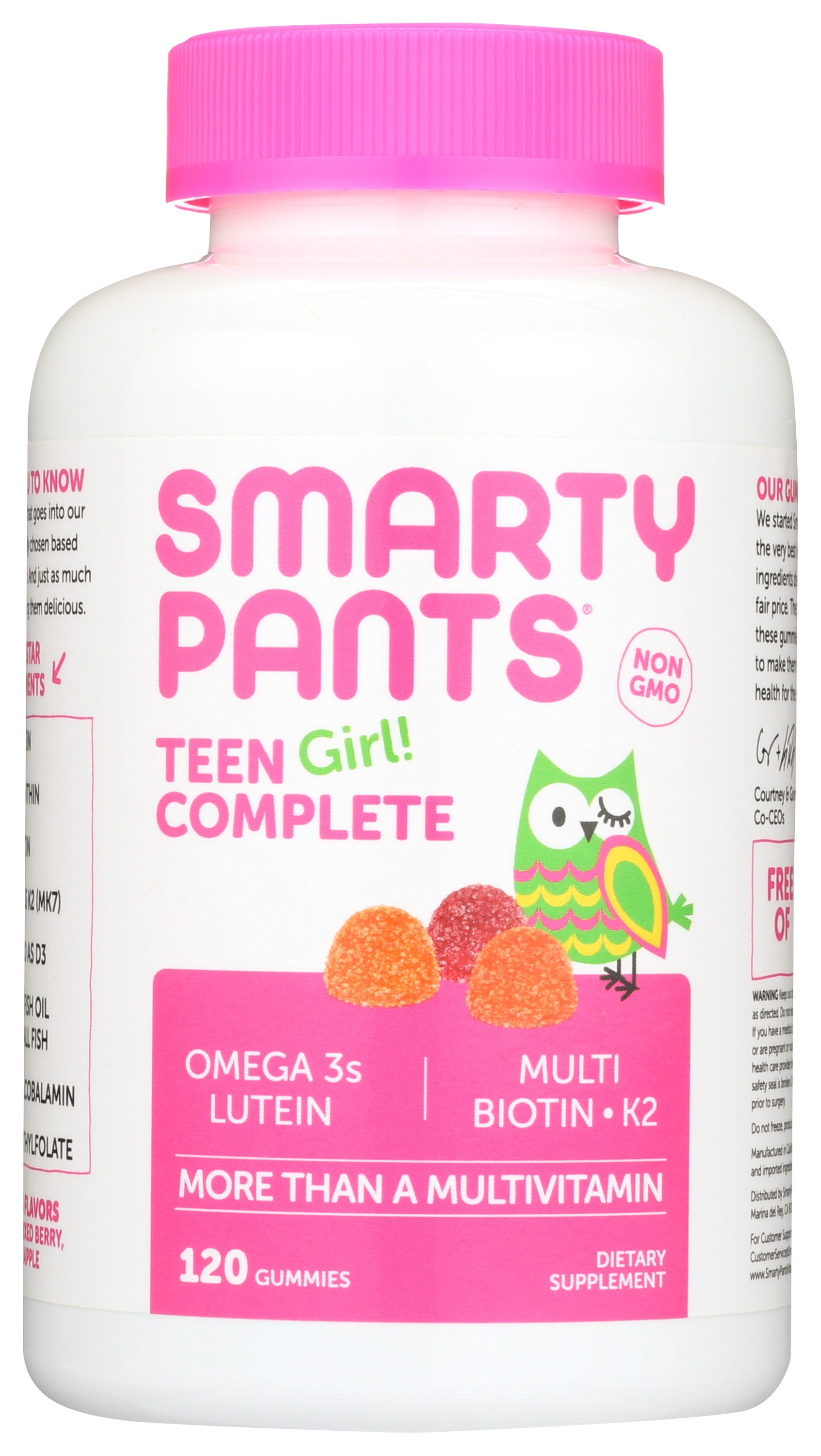 Smartypants Teen Girl Complete Gummy Multivitamin | Carewell