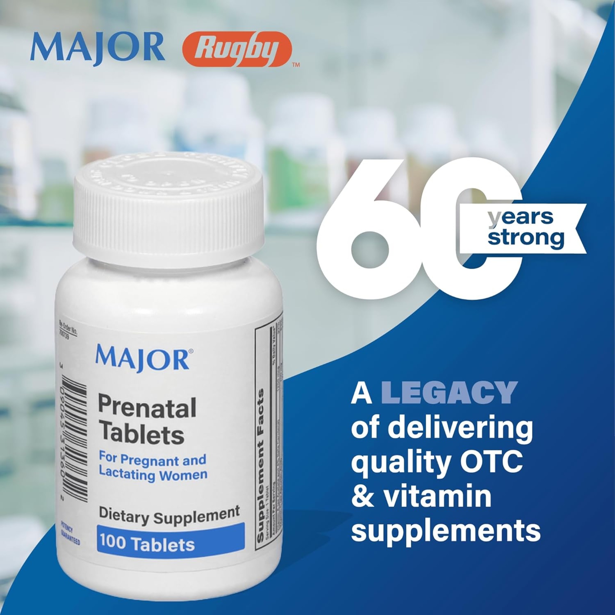 Major Prenatal Vitamin | Shop at Carewell | Free Shipping