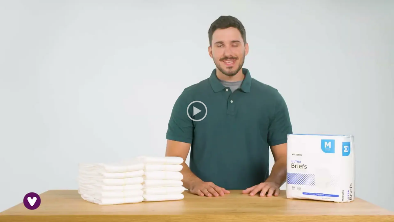 McKesson Ultra Briefs Heavy Absorbency | Shop at Carewell