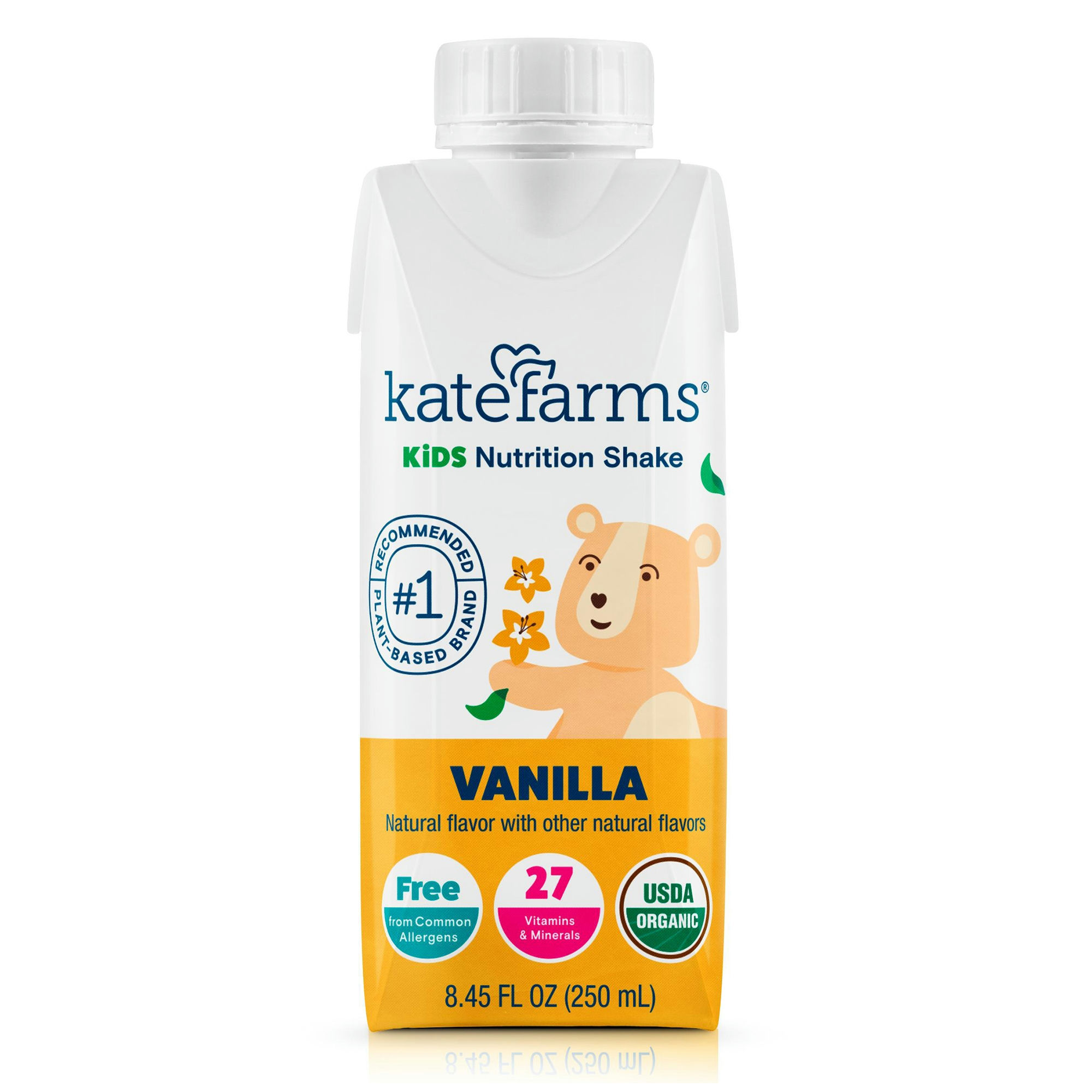 Kate Farms Pediatric Nutrition Shake, 8.45 oz. | Carewell
