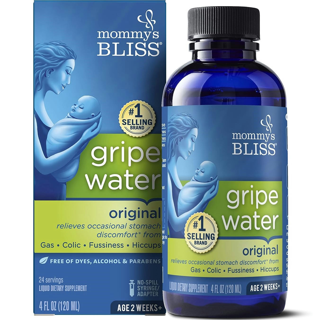 Mommy's Bliss Gripe Water Original for Infant Colic Relief | Carewell