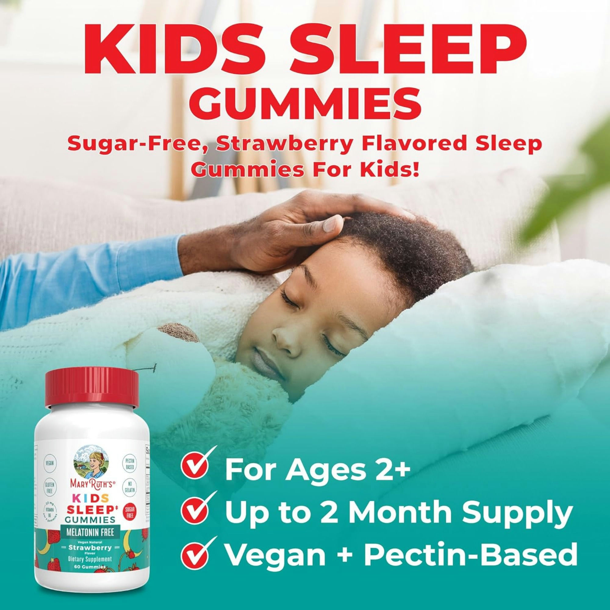 Mary Ruth's Kids Melatonin-Free Sleep Gummies | Carewell