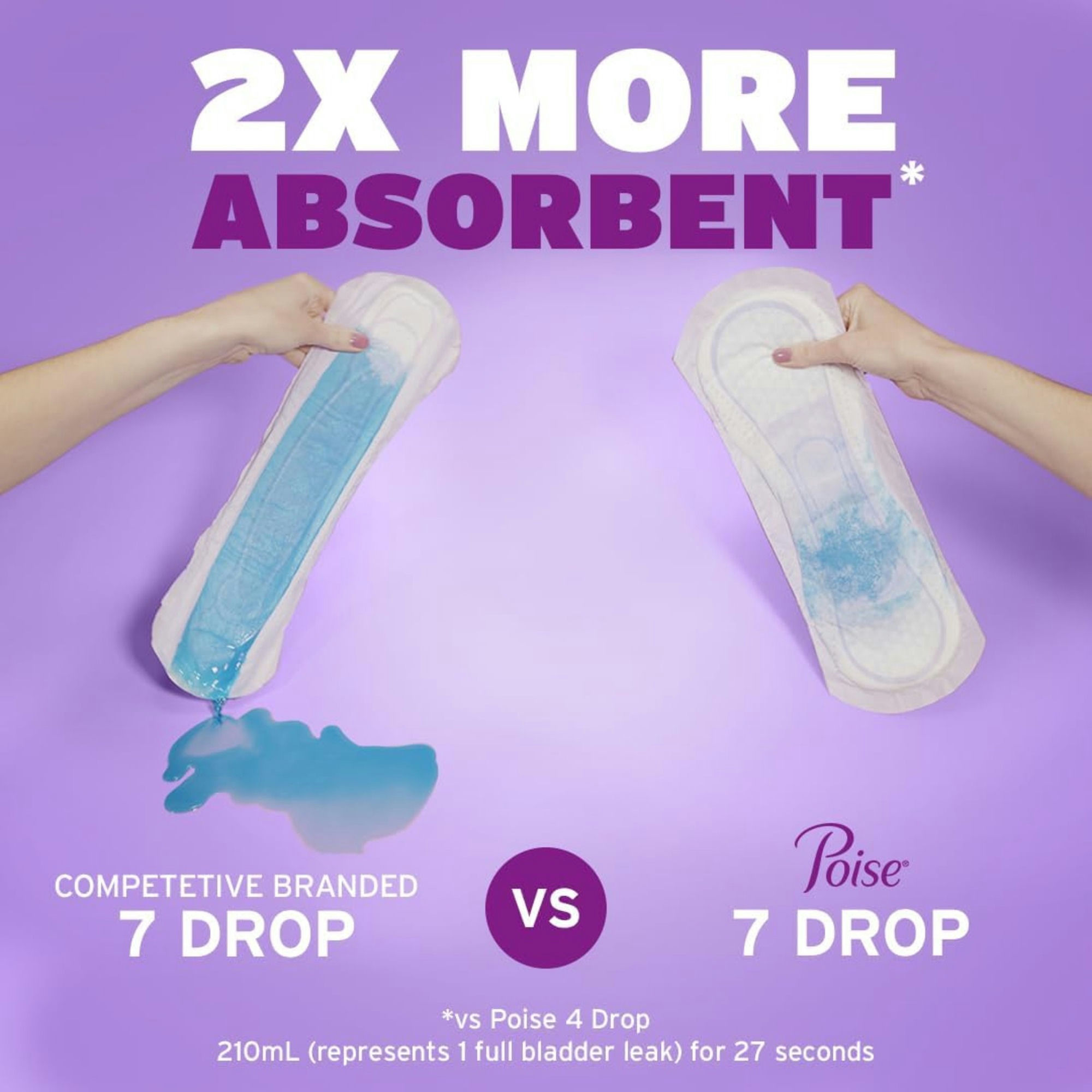 Poise Fresh Protections Ultra Long Pads, Level 7 | Carewell