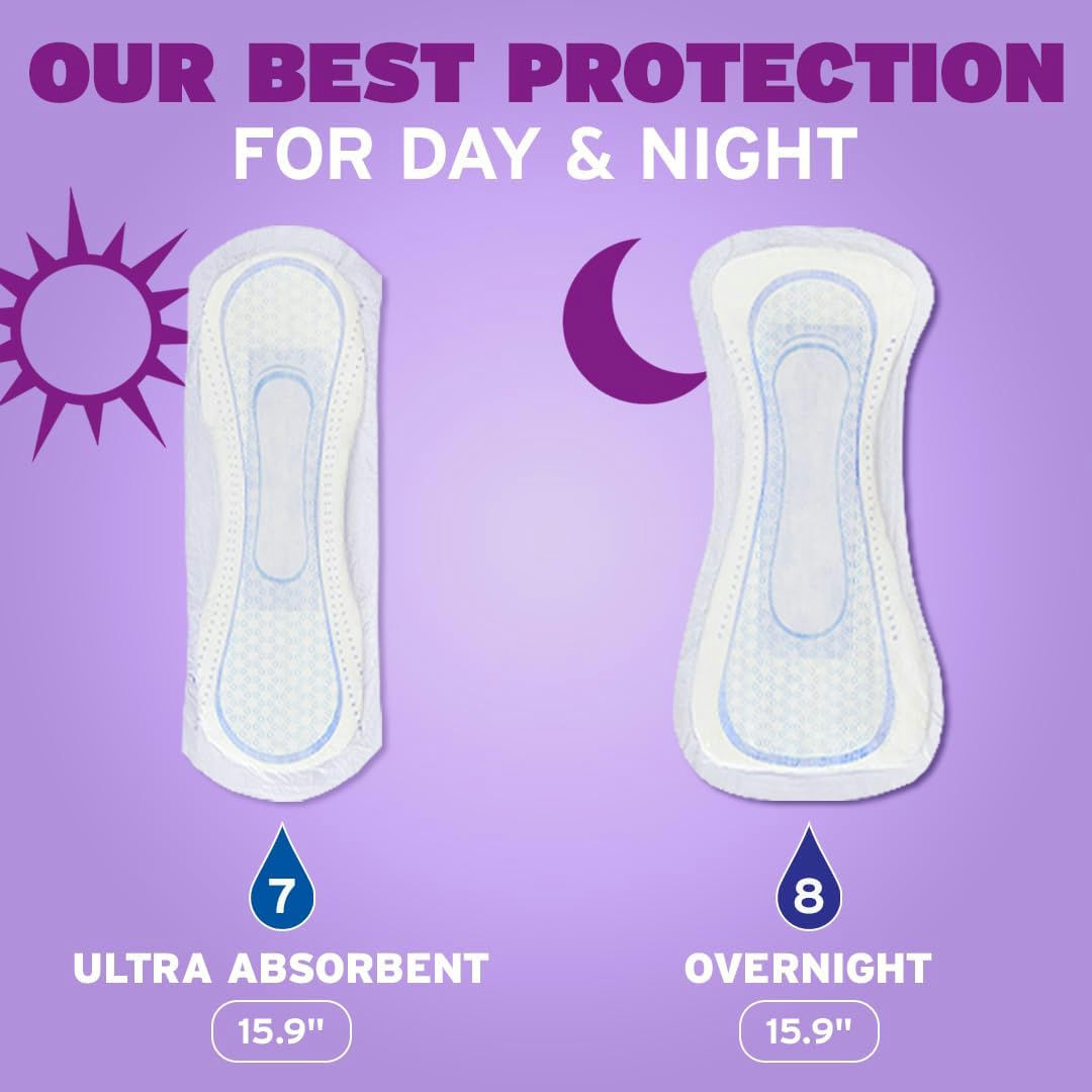 Poise Fresh Protections Ultra Long Pads, Level 7 | Carewell