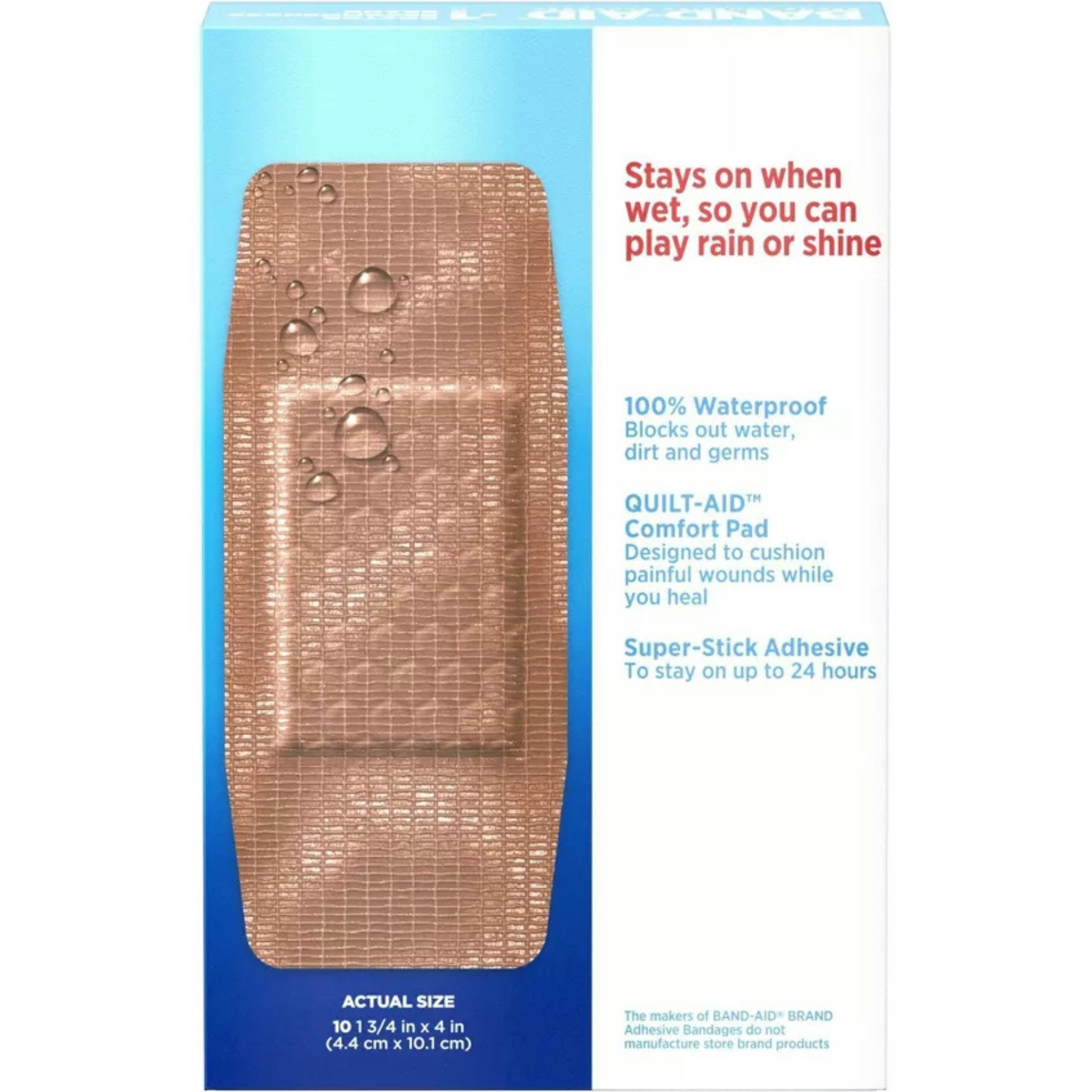 Band-Aid Water Block Tough Strips Bandages | Carewell