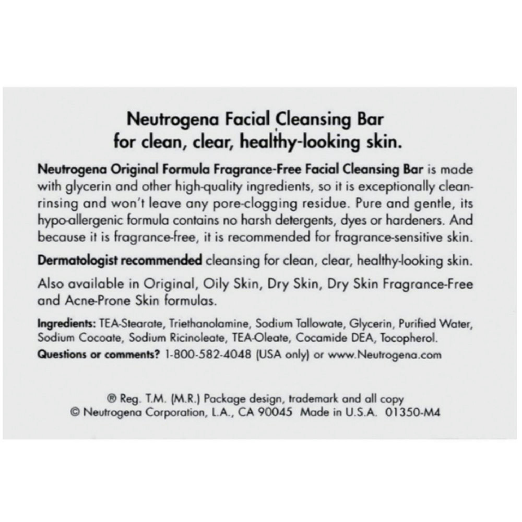 Neutrogena Original Formula Transparent Facial Bar
